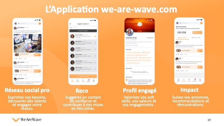 // We Are Wave // Le réseau social pro de la gen engagée !!! - Ulule