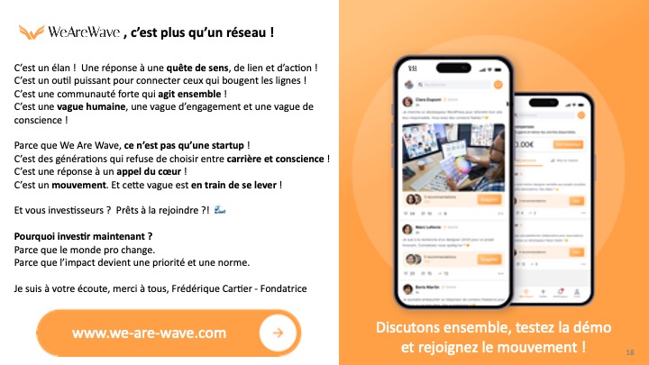 // We Are Wave // Le réseau social pro de la gen engagée !!! - Ulule