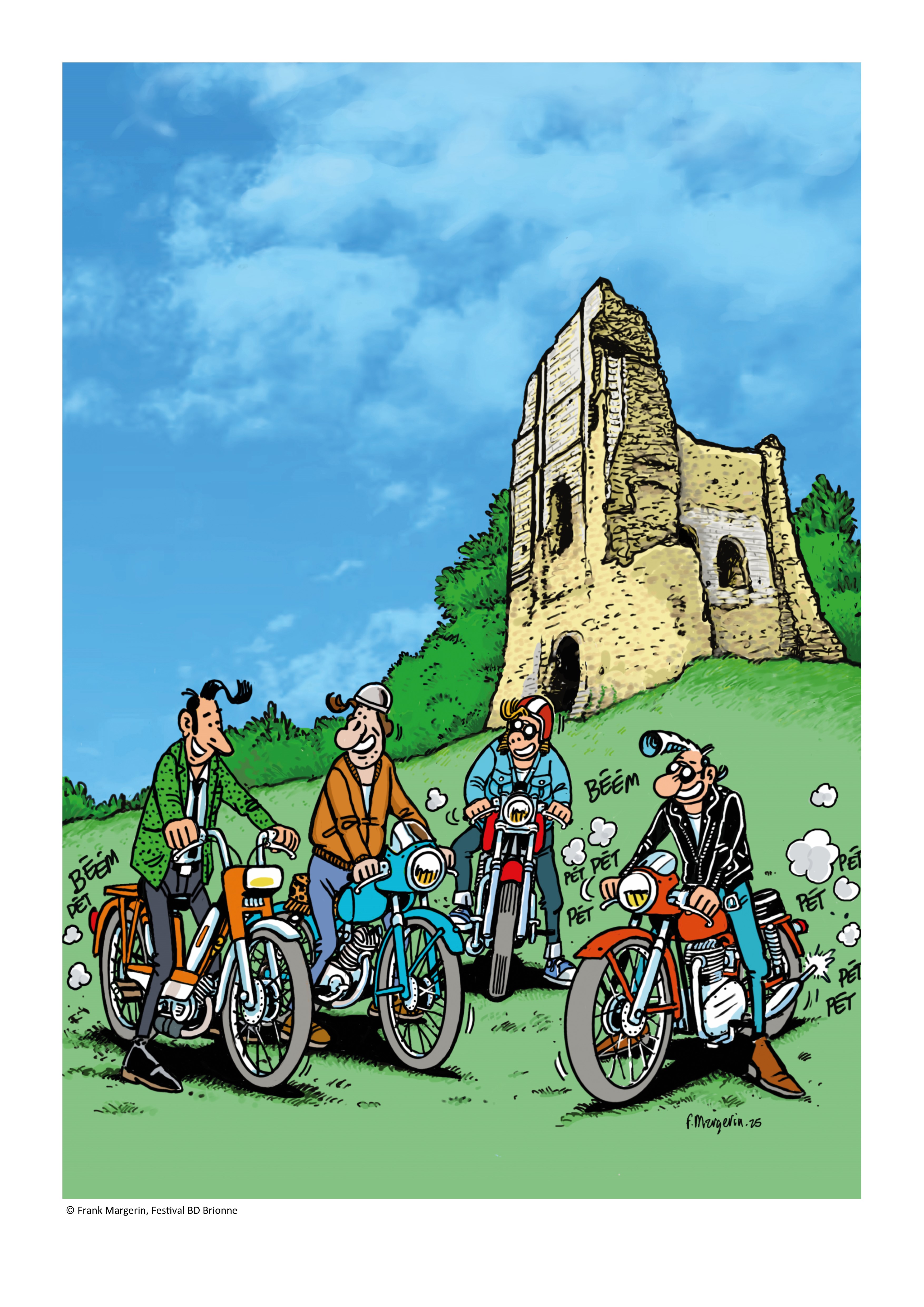 Frank Margerin au Festival BD Brionne les 21 et 22 juin 2025
