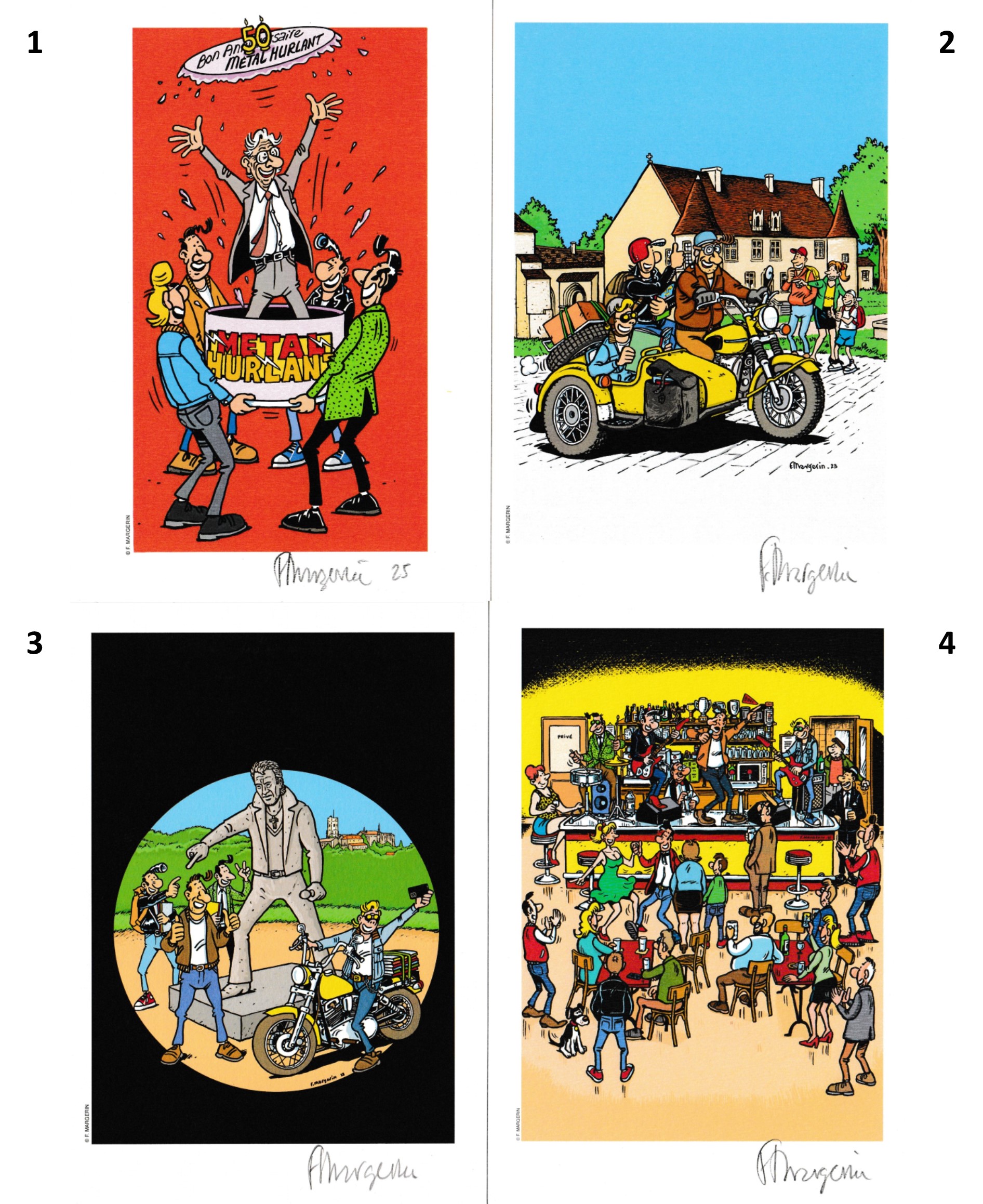 Frank Margerin au Festival BD Brionne les 21 et 22 juin 2025