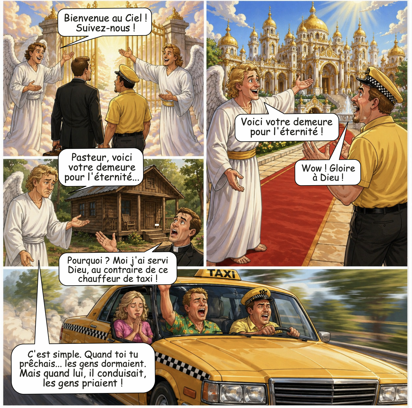 HUMOUR CHRÉTIEN - LA BD