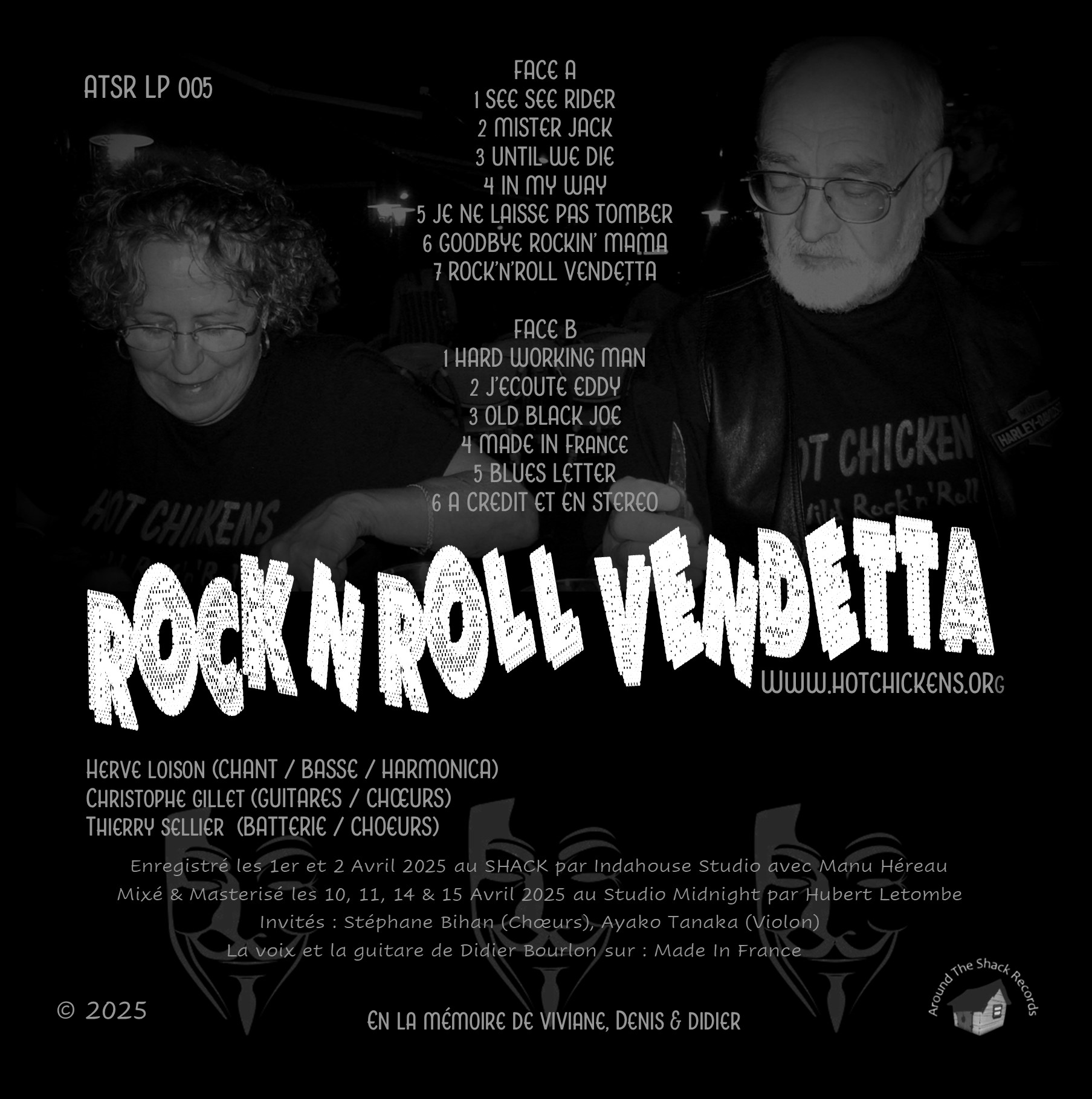 Hot Chickens enfin en Vinyle. Nouvel Album ! - Ulule