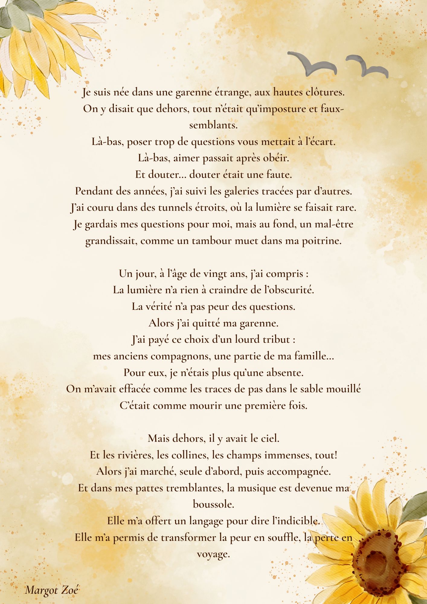 MARGOT ZOÉ : ELEVATION - Ulule