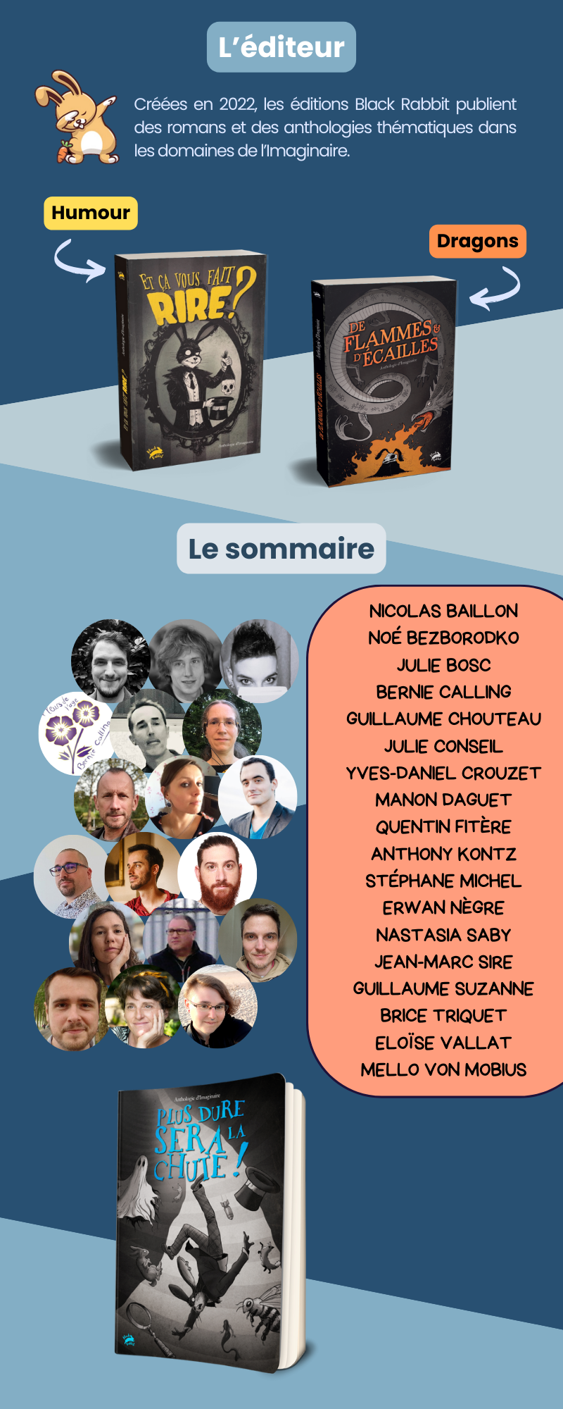 Anthologie Plus dure sera la chute ! 🥁