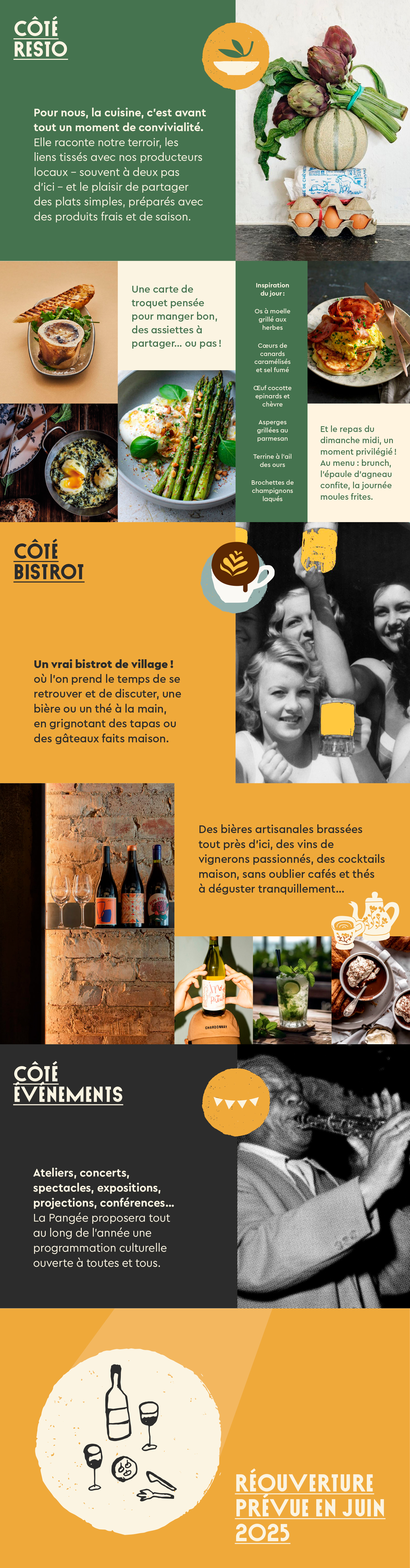 La Pangée : resto et café culturel à La Baume Cornillane