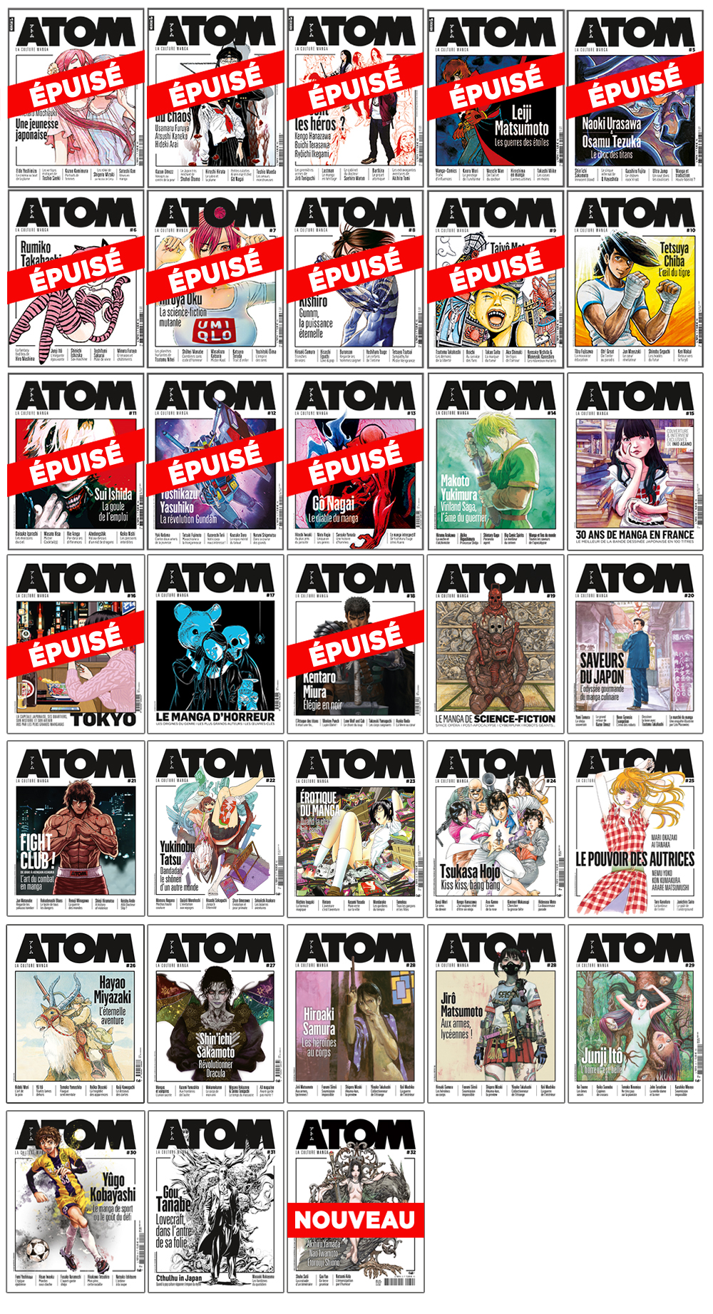 ATOM #32 – HEROIC FANTASY