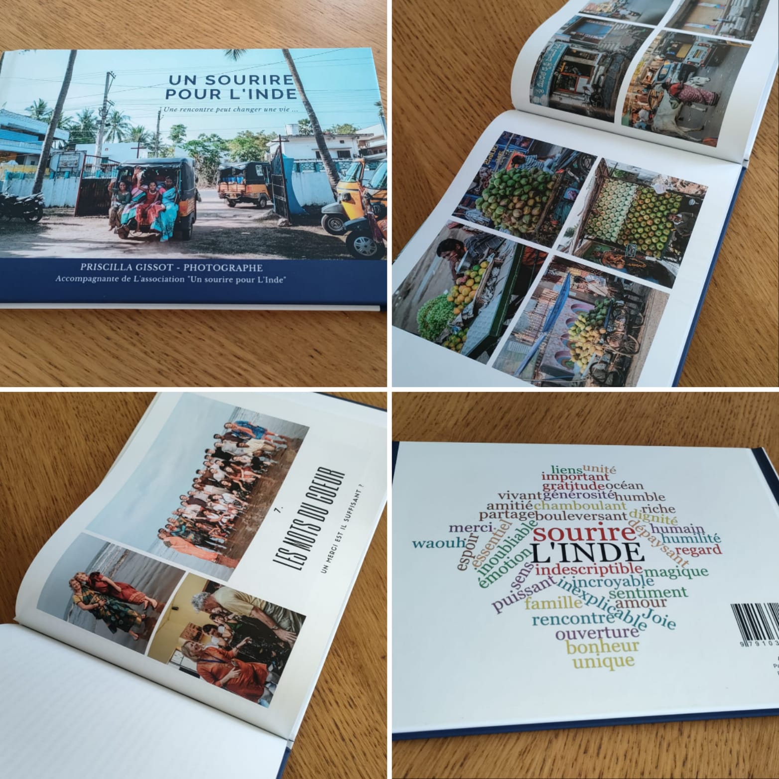 Un Sourire pour L'inde - Le Livre