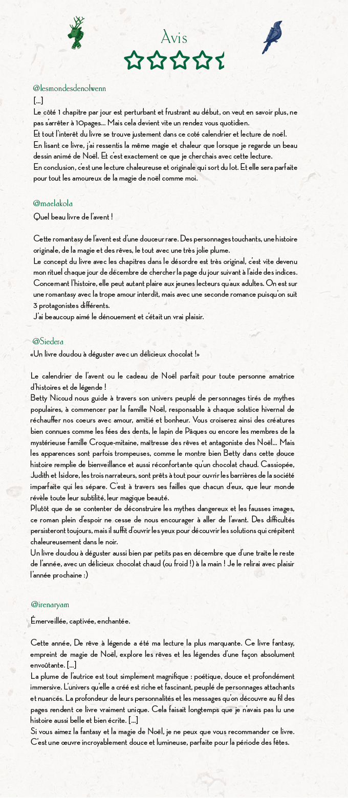 Précommande De rêve à Légende