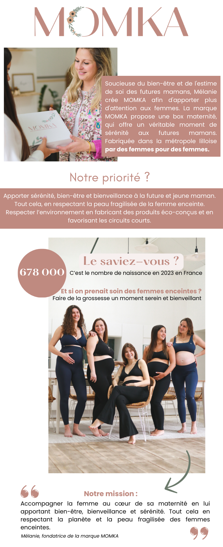 La box femme enceinte MOMKA