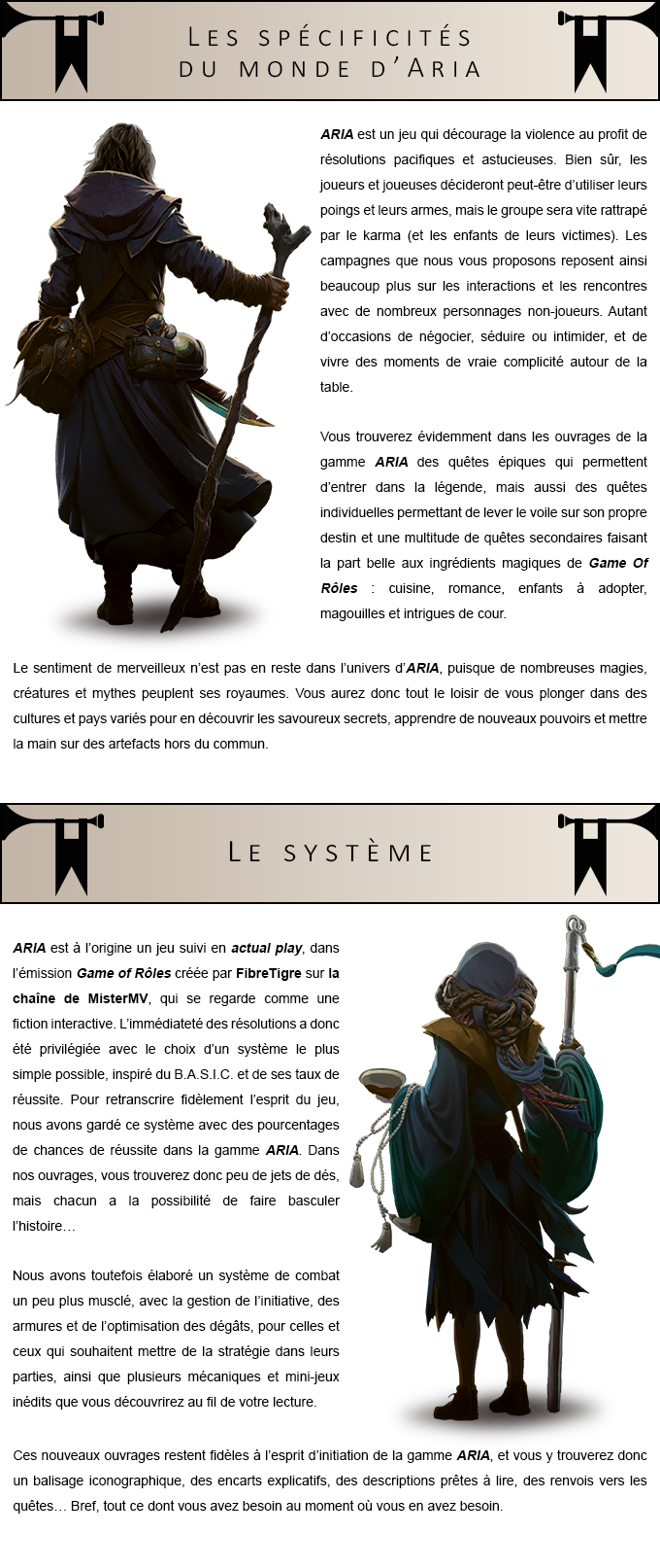 Game of Rôles - Aria - Les Jeux de rôle