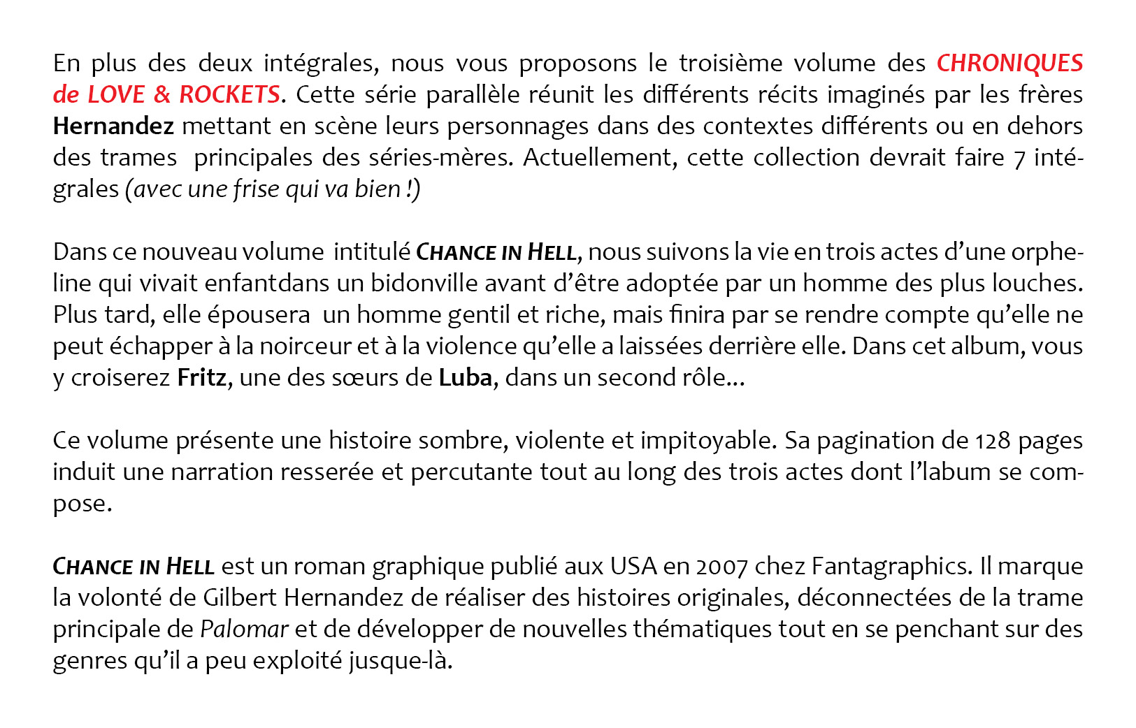 LOVE and ROCKETS - Salve 7 - Ulule