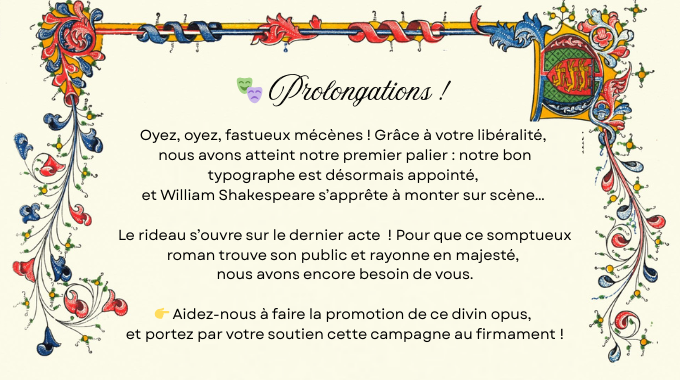 William Shakespeare au service secret de Sa Majesté - Ulule