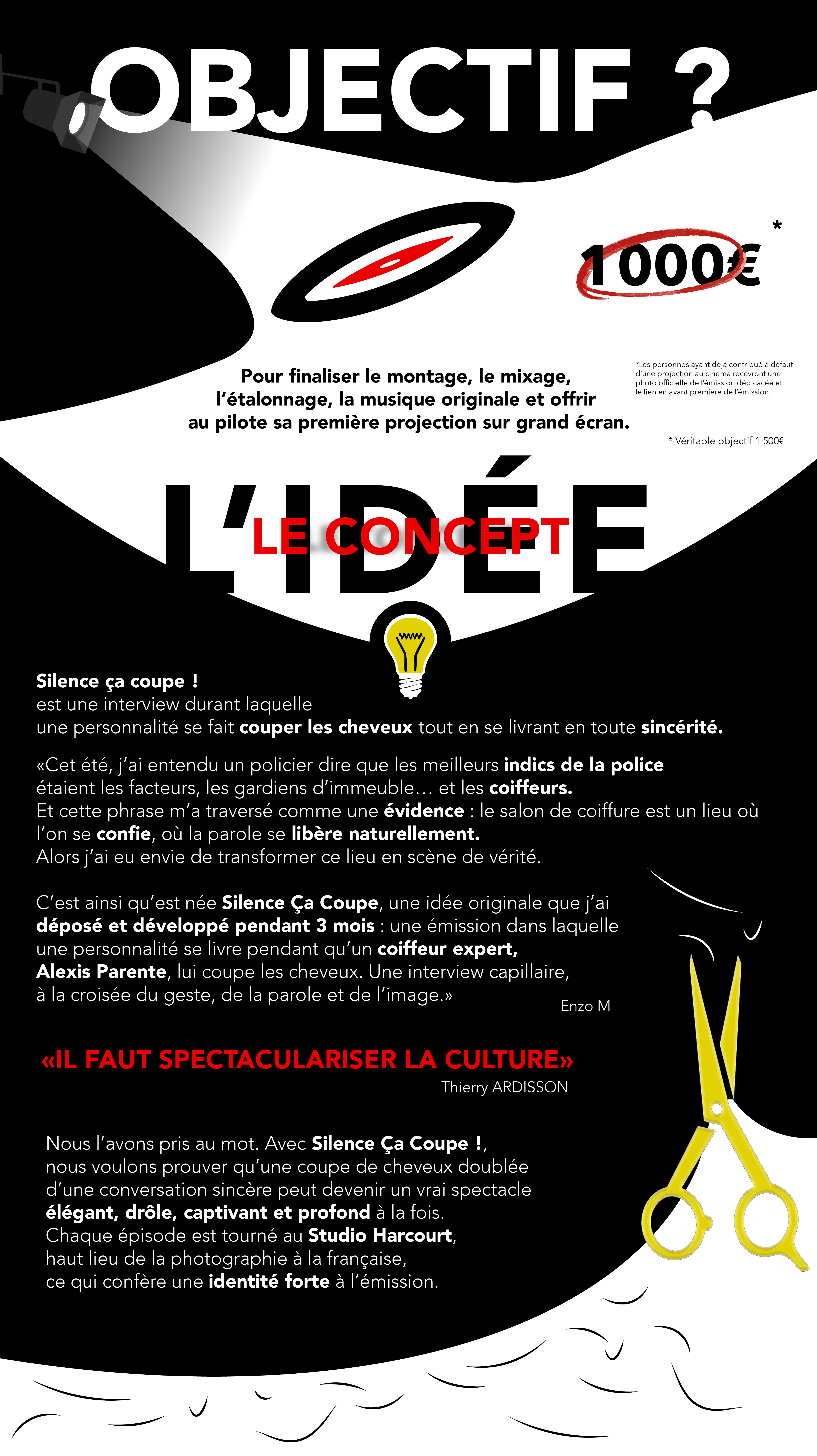 SILENCE, ÇA COUPE ! - Ulule