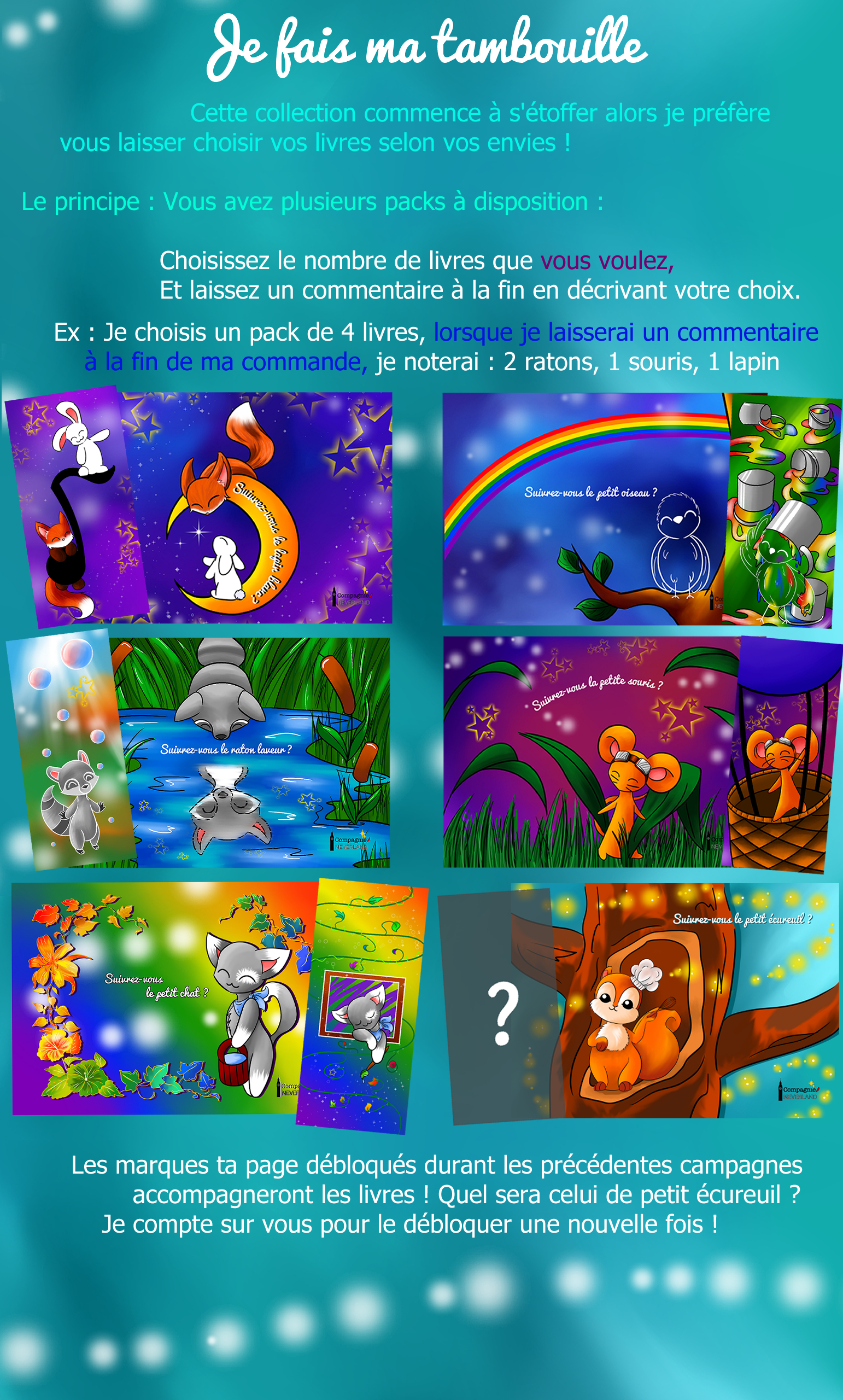 Suivrez-vous le petit écureuil