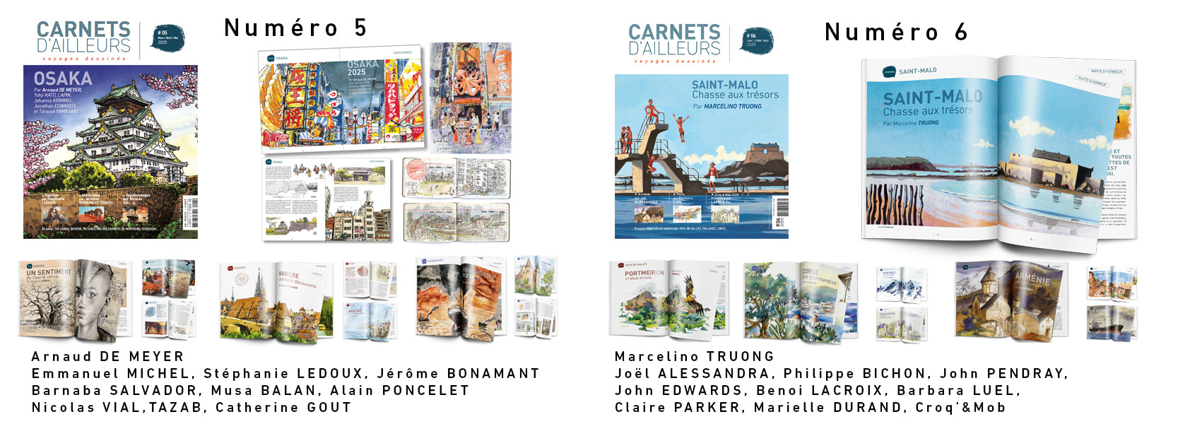 CARNETS D'AILLEURS AUTOMNE 2025 - Ulule