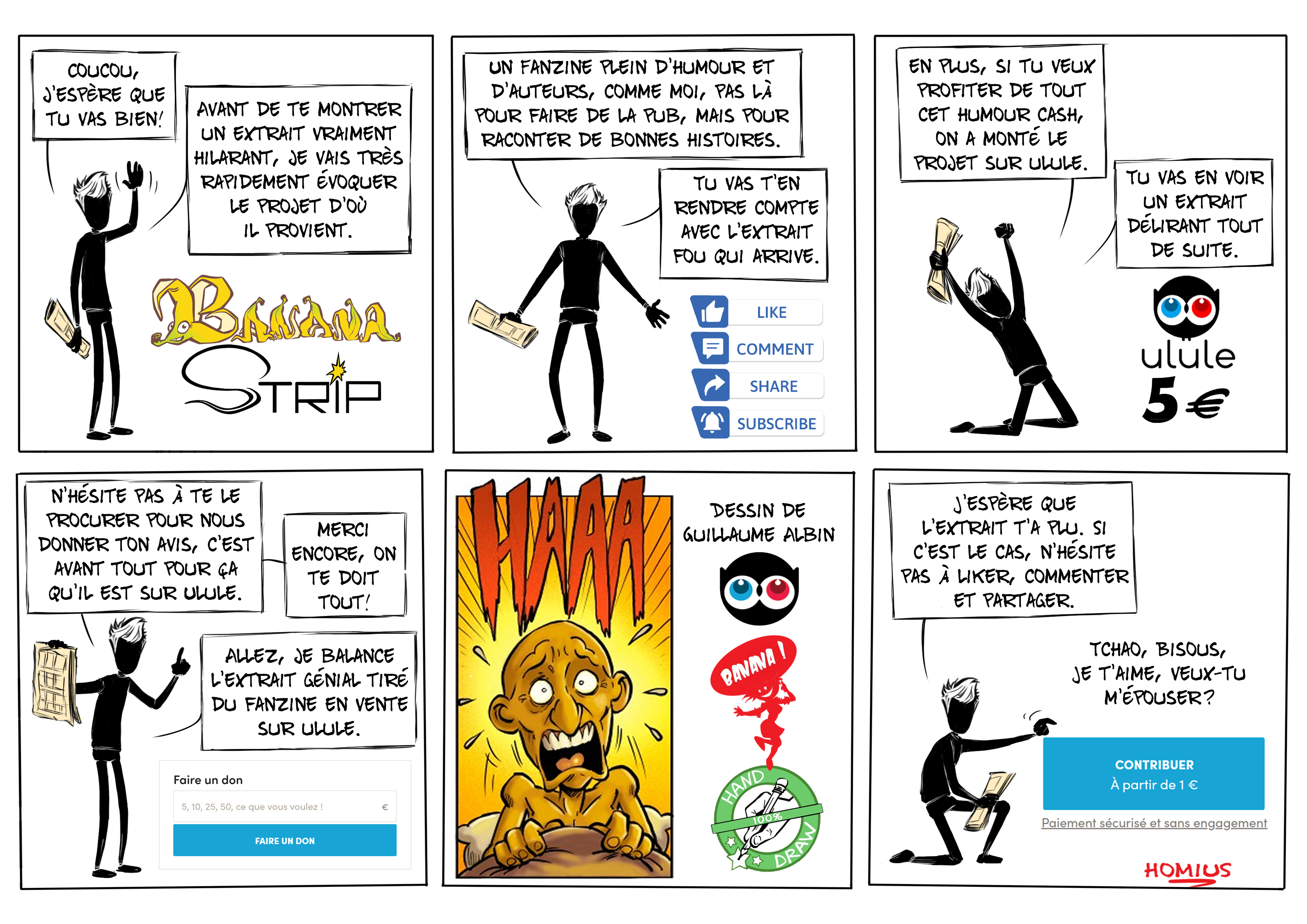 Banana strip - Ulule