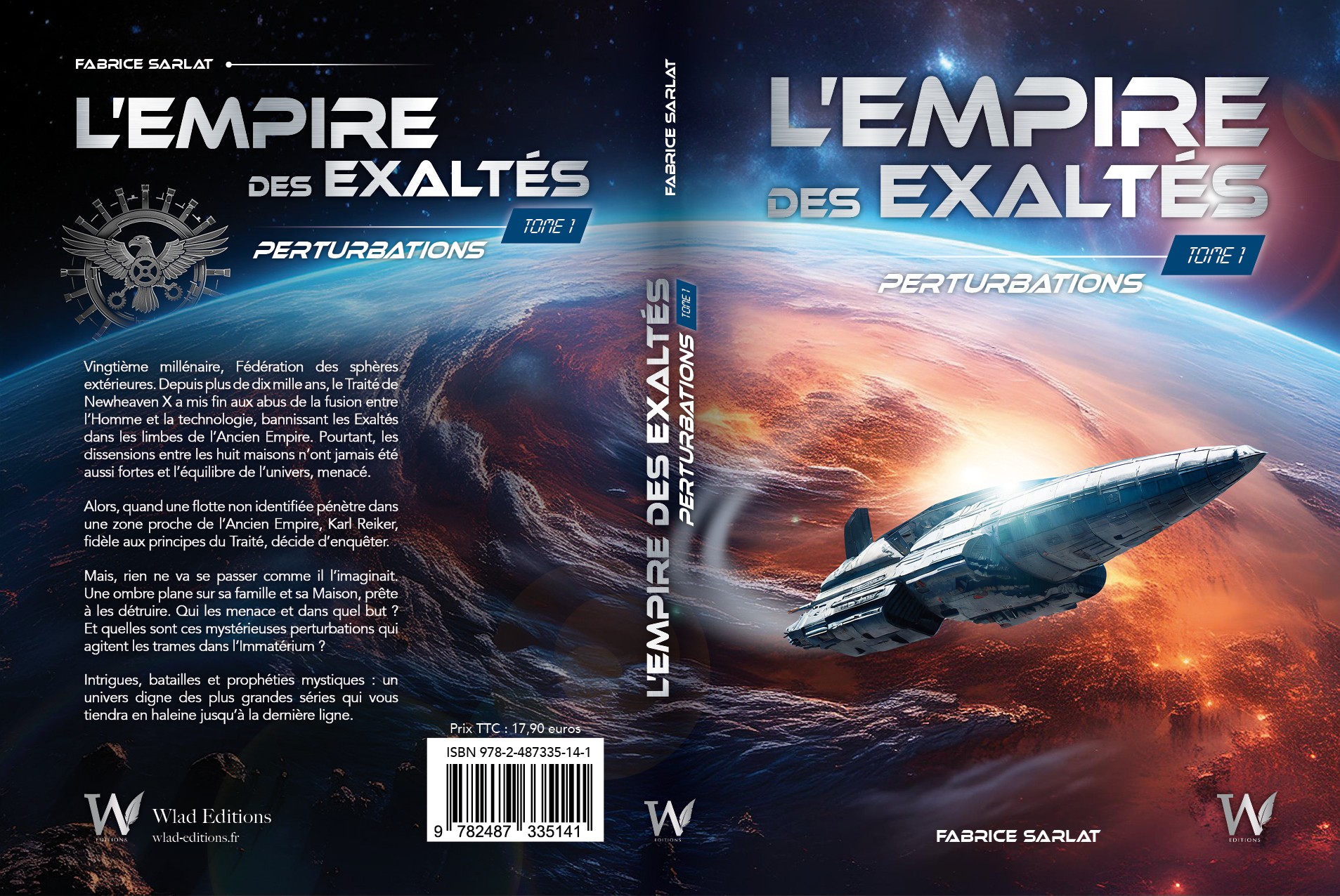 Pré-commande: L'empire des exaltés - Tome1 (Science-fiction)
