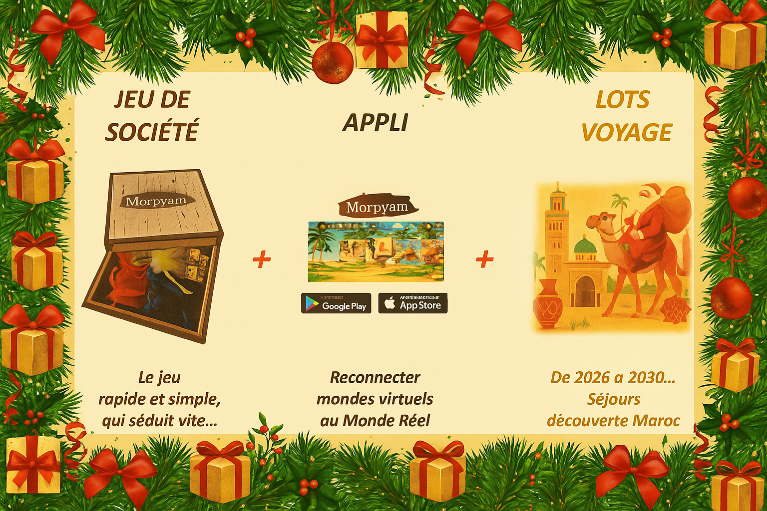 Morpyam Dév : Jeu de société réel + Appli + (Lots Voyage) - Ulule