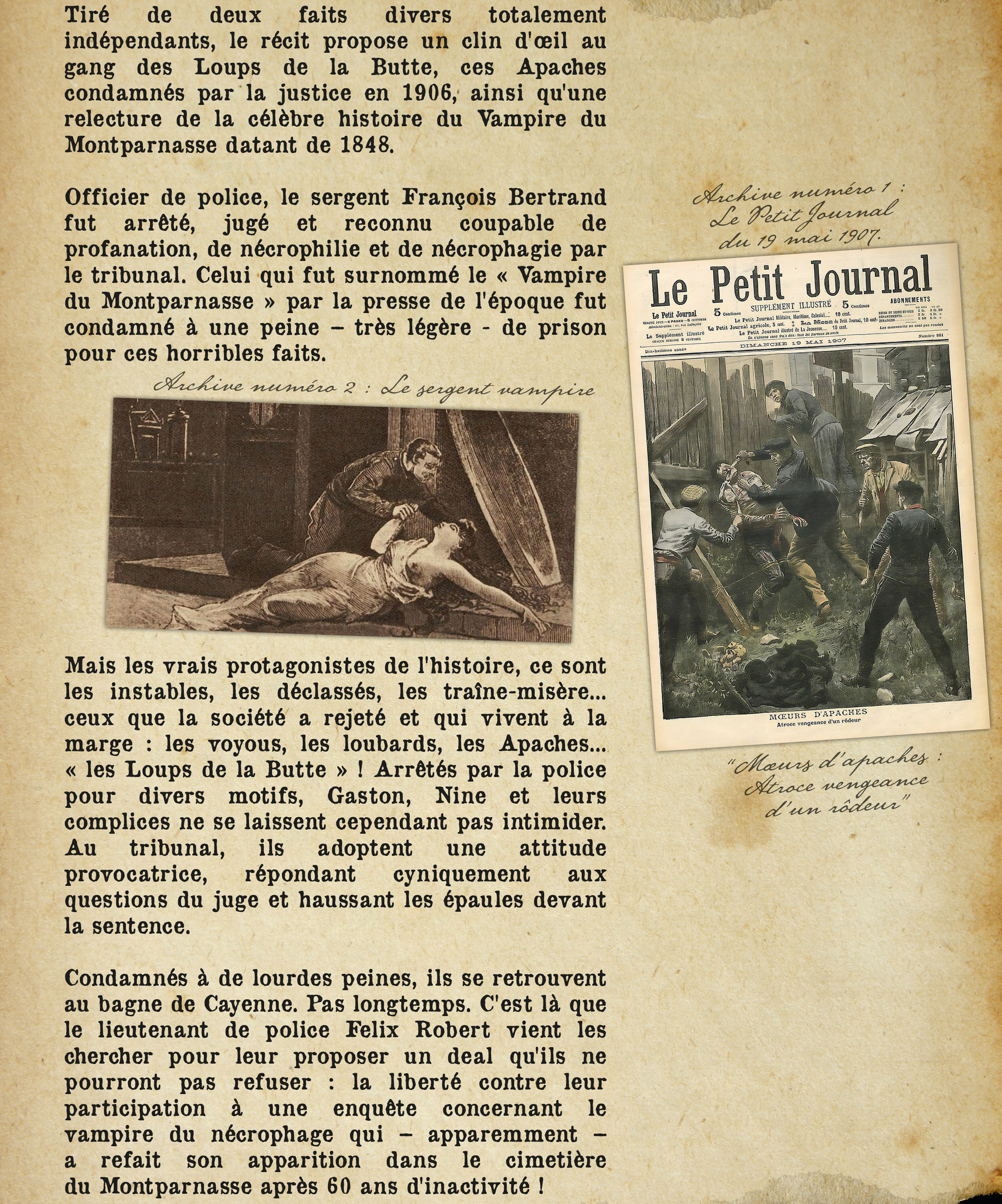 Les Loups de la Butte contre le Vampire Nécrophage