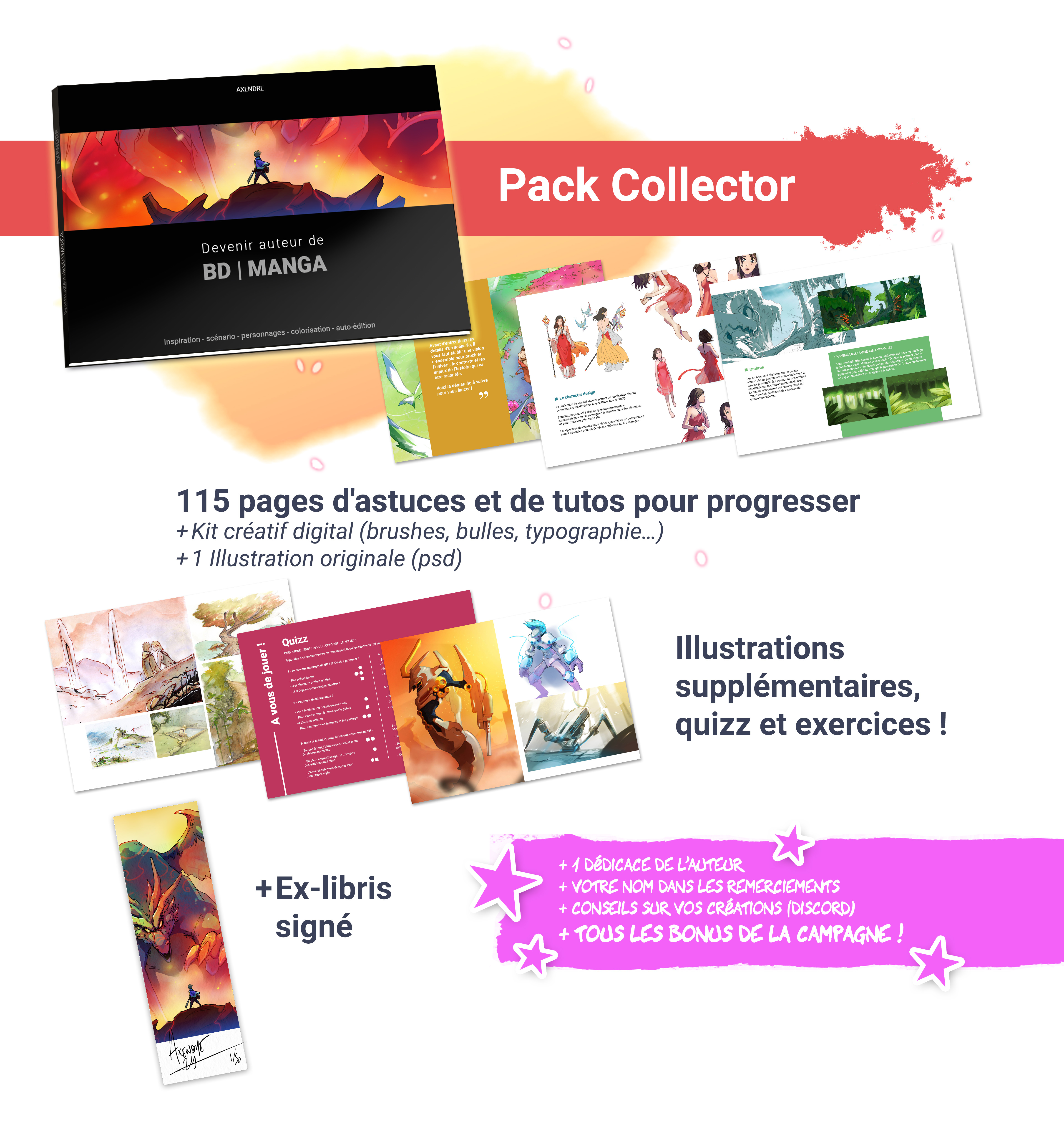 Devenir auteur de BD / MANGA