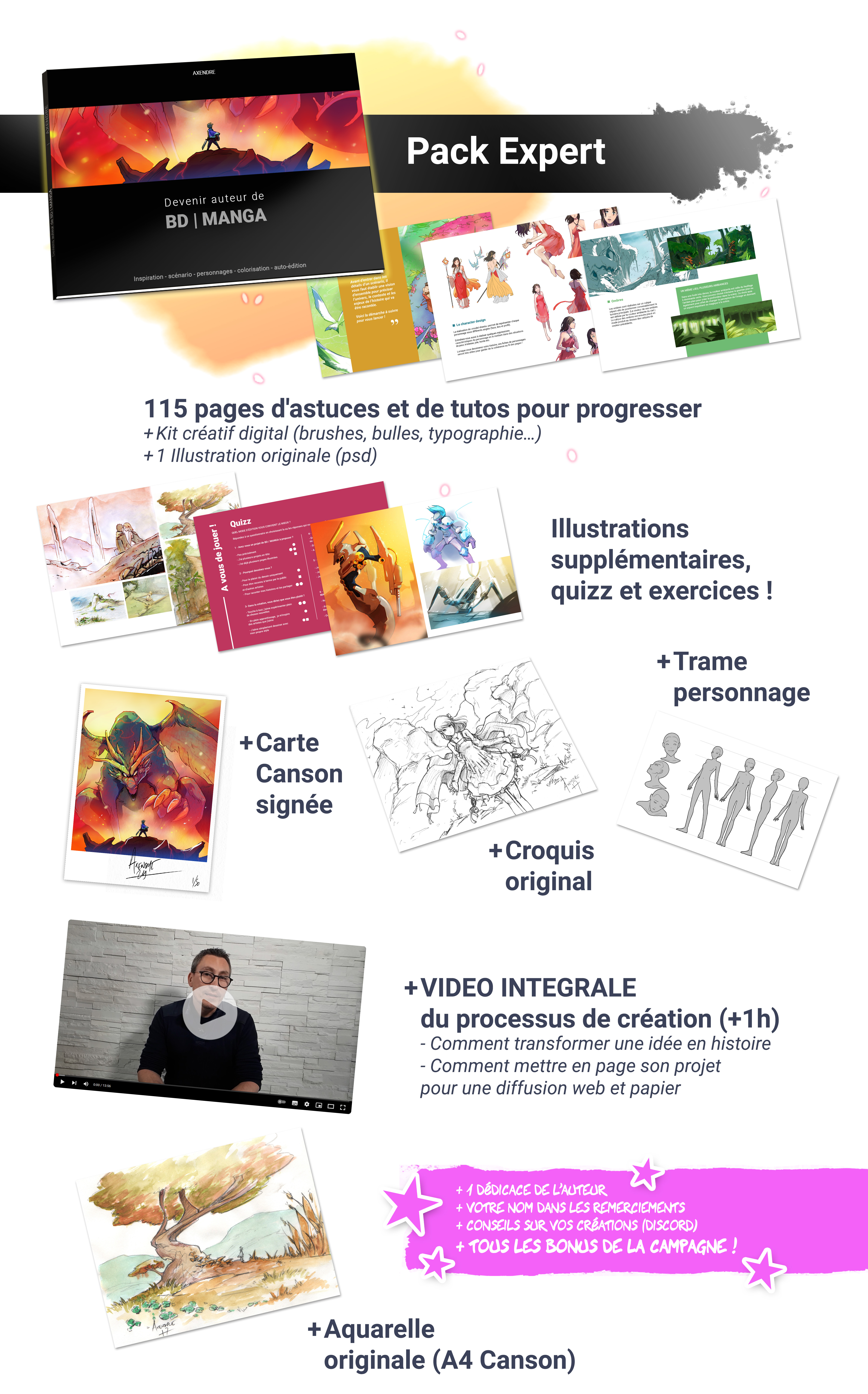 Devenir auteur de BD / MANGA