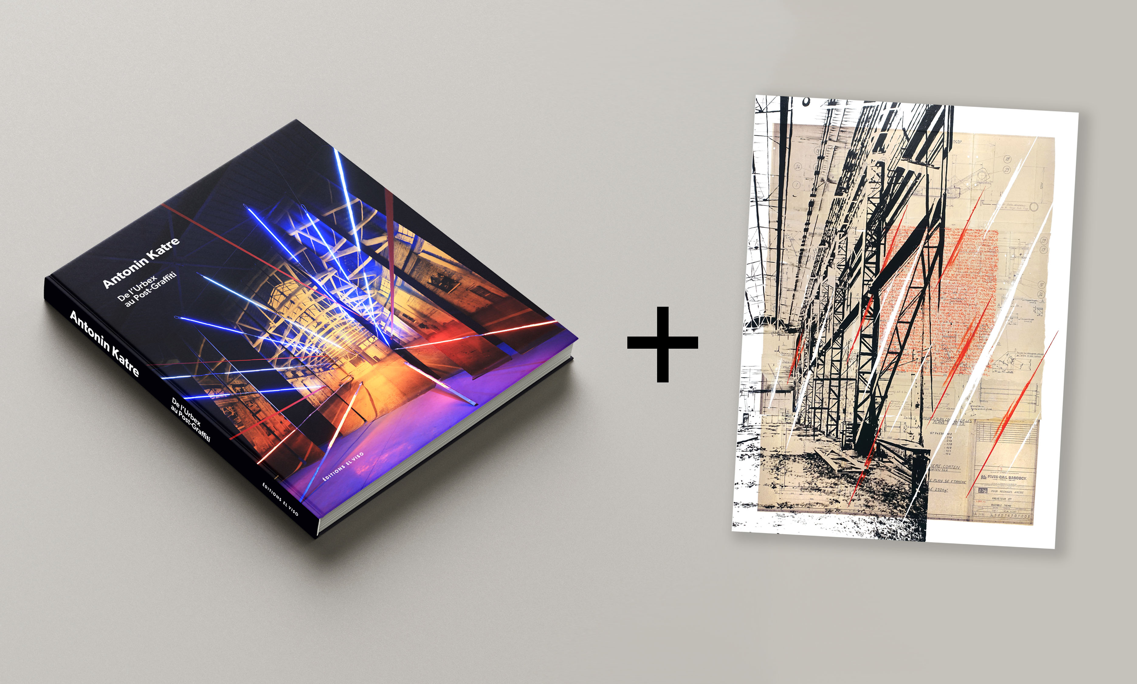 Antonin Katre - de l'Urbex au Post-Graffiti - Le livre
