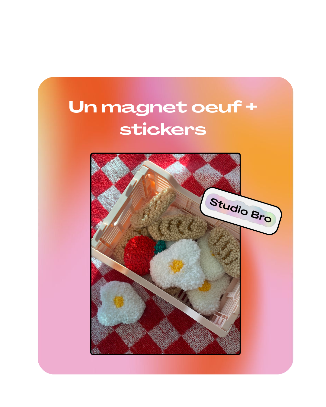 Studio Bro s'agrandit ! Vous avez jusqu'au 23h59