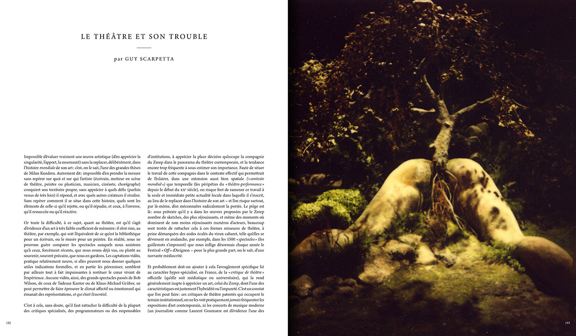 Le Zerep : Le Théâtre et son double-fond - Ulule