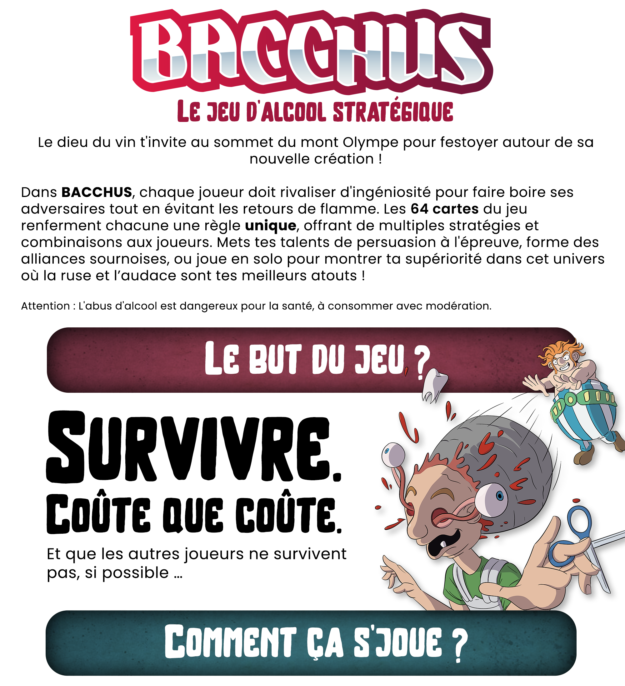BACCHUS - Le jeu d'alcool des dieux ! - Ulule