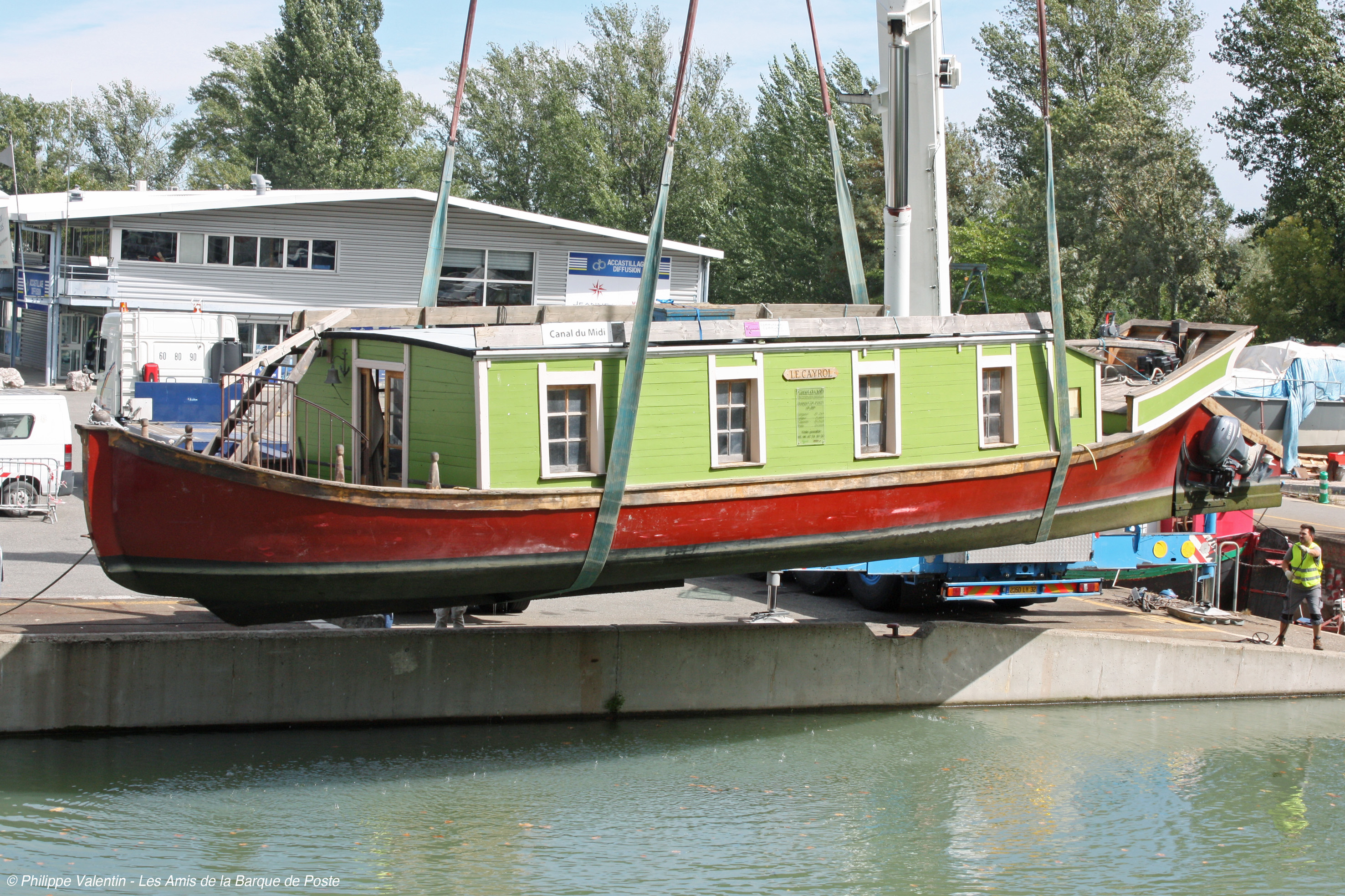 Sauvons la Barque de poste du Canal du Midi - Ulule