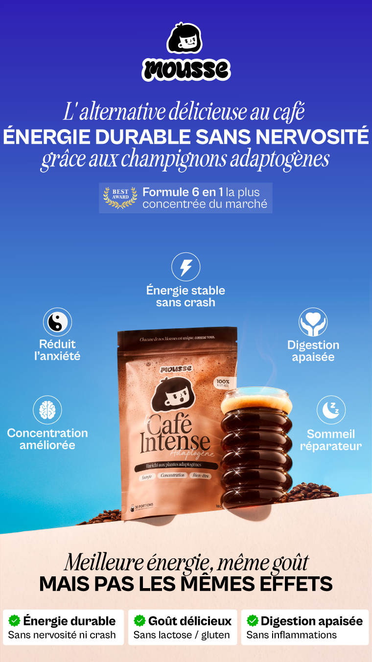 Mousse - L'alternative délicieuse au café