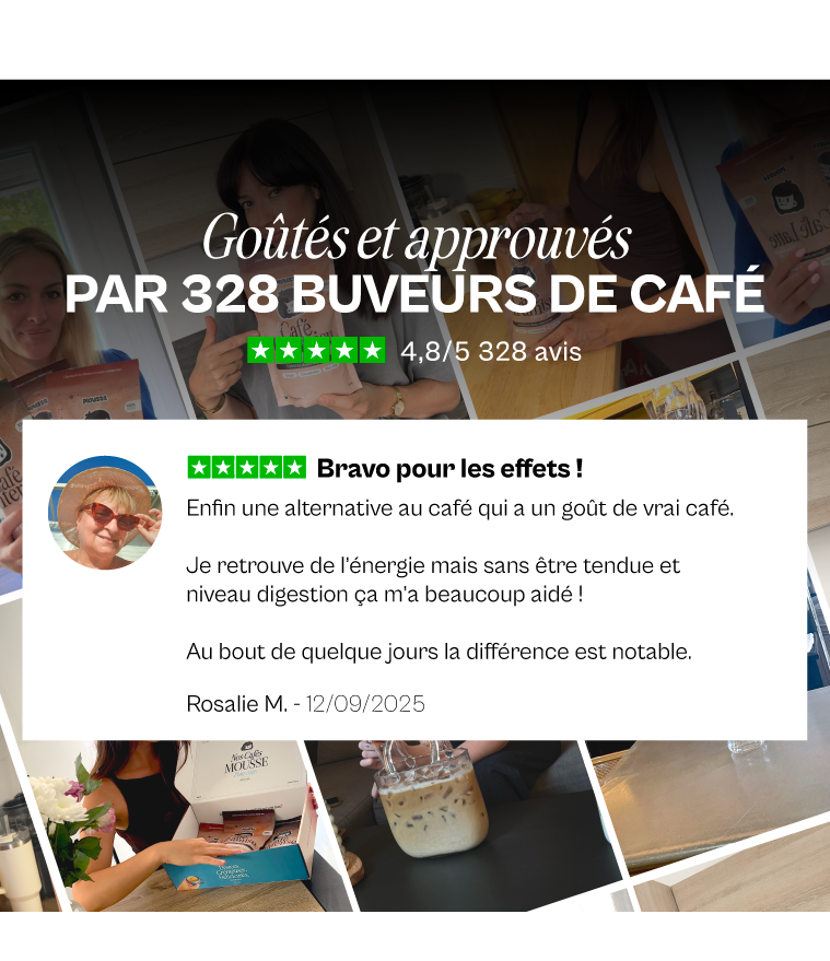 Mousse - L'alternative au café au délicieux goût de café