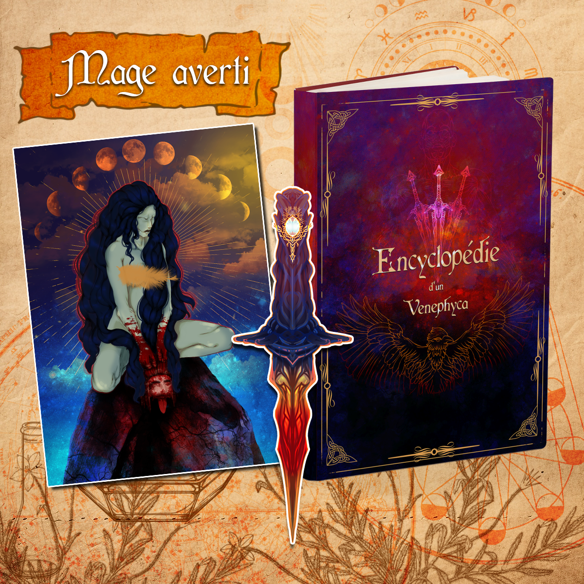 Encyclopédie d'un mage, Bestiaire et Magie, V1