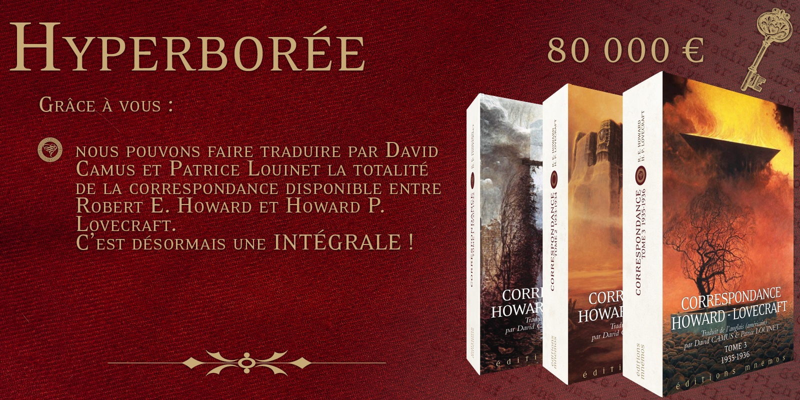 La correspondance de Robert E. Howard et Howard P. Lovecraft - Ulule