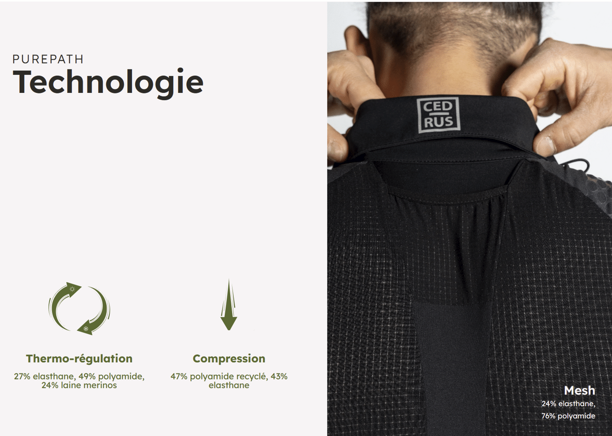 pré-commande tenue PUREPATH - Ulule