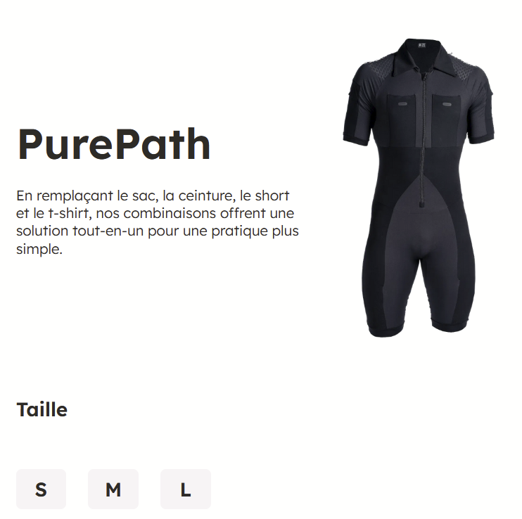 pré-commande tenue PUREPATH - Ulule