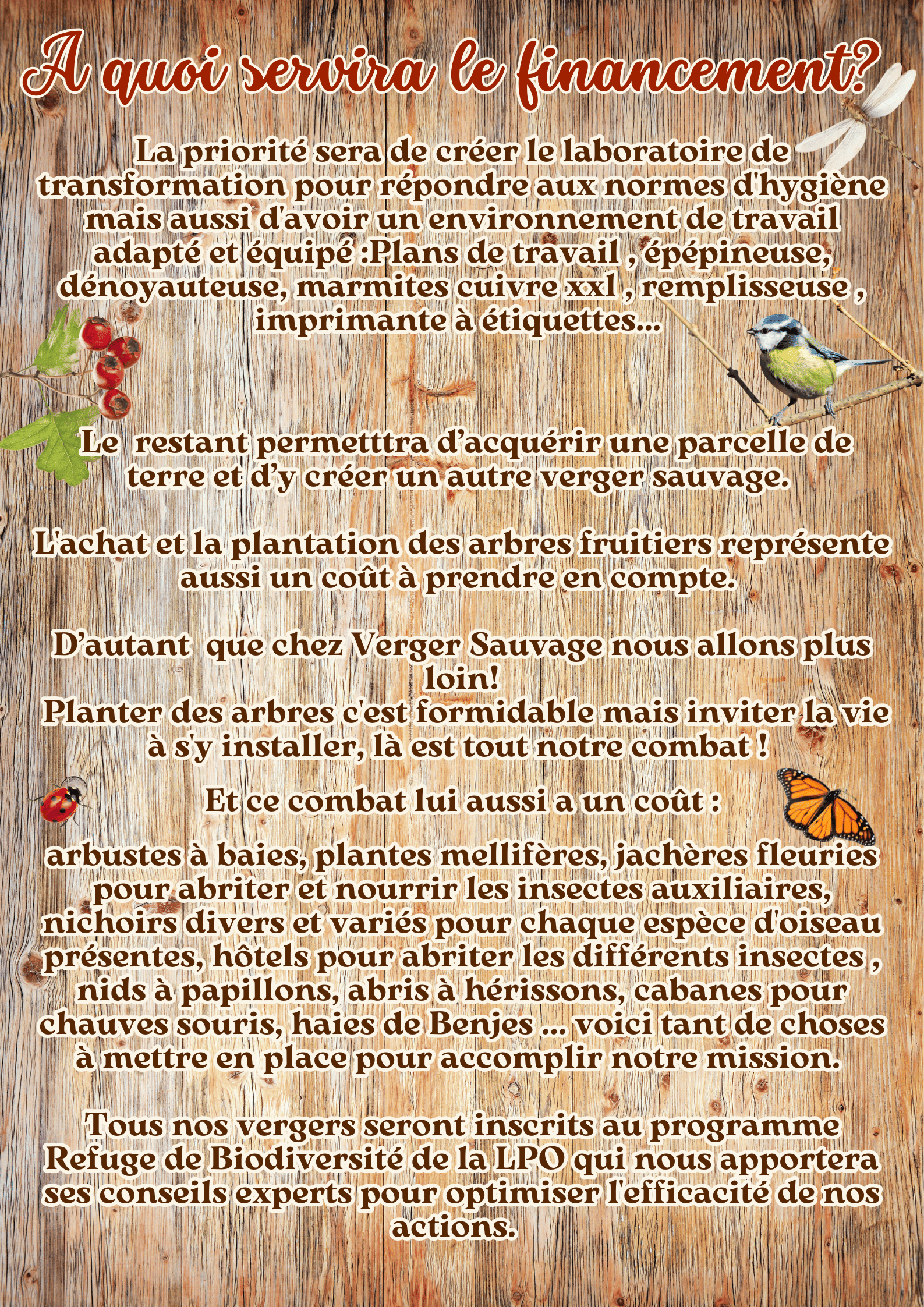 Verger Sauvage, La confiture au service de la Nature - Ulule