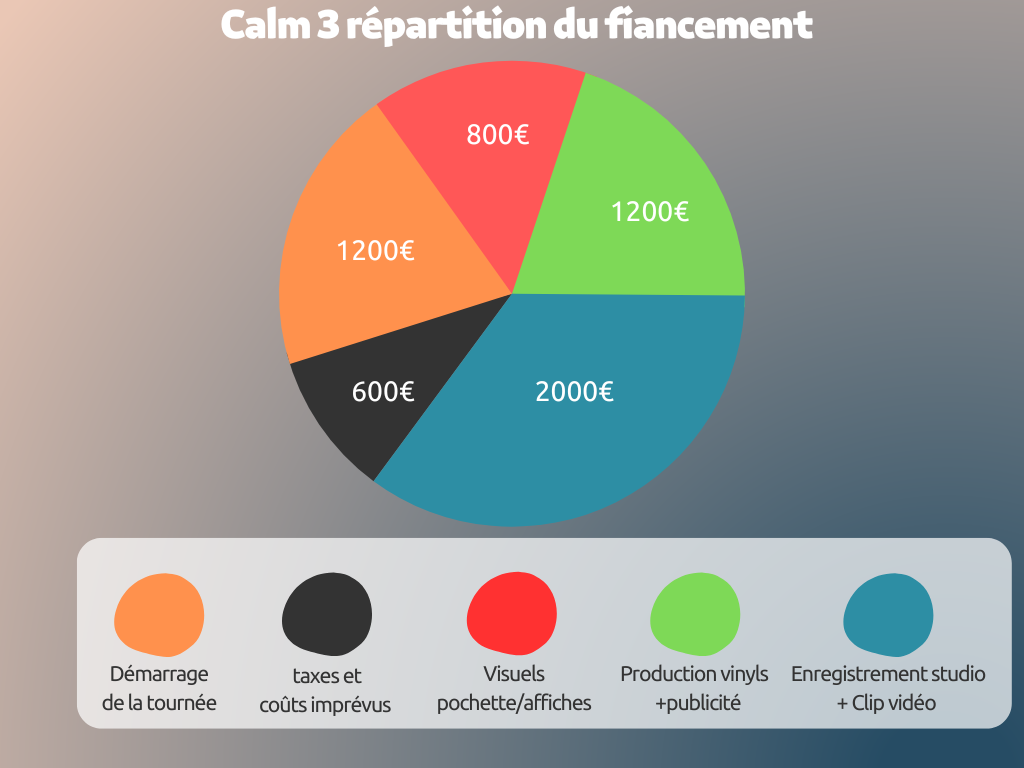 Financement de l'album Calm 3 - Ulule