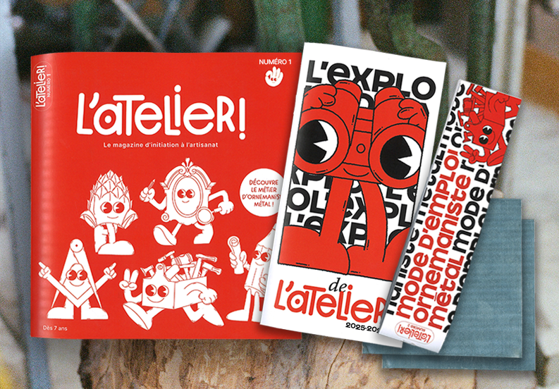 L'ATELIER! Le magazine d'initiation à l'artisanat (7-12 ans) - Ulule