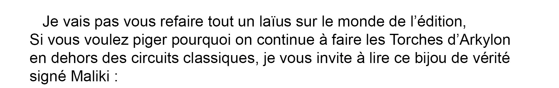 Les Torches d'Arkylon tome 5 - Ulule