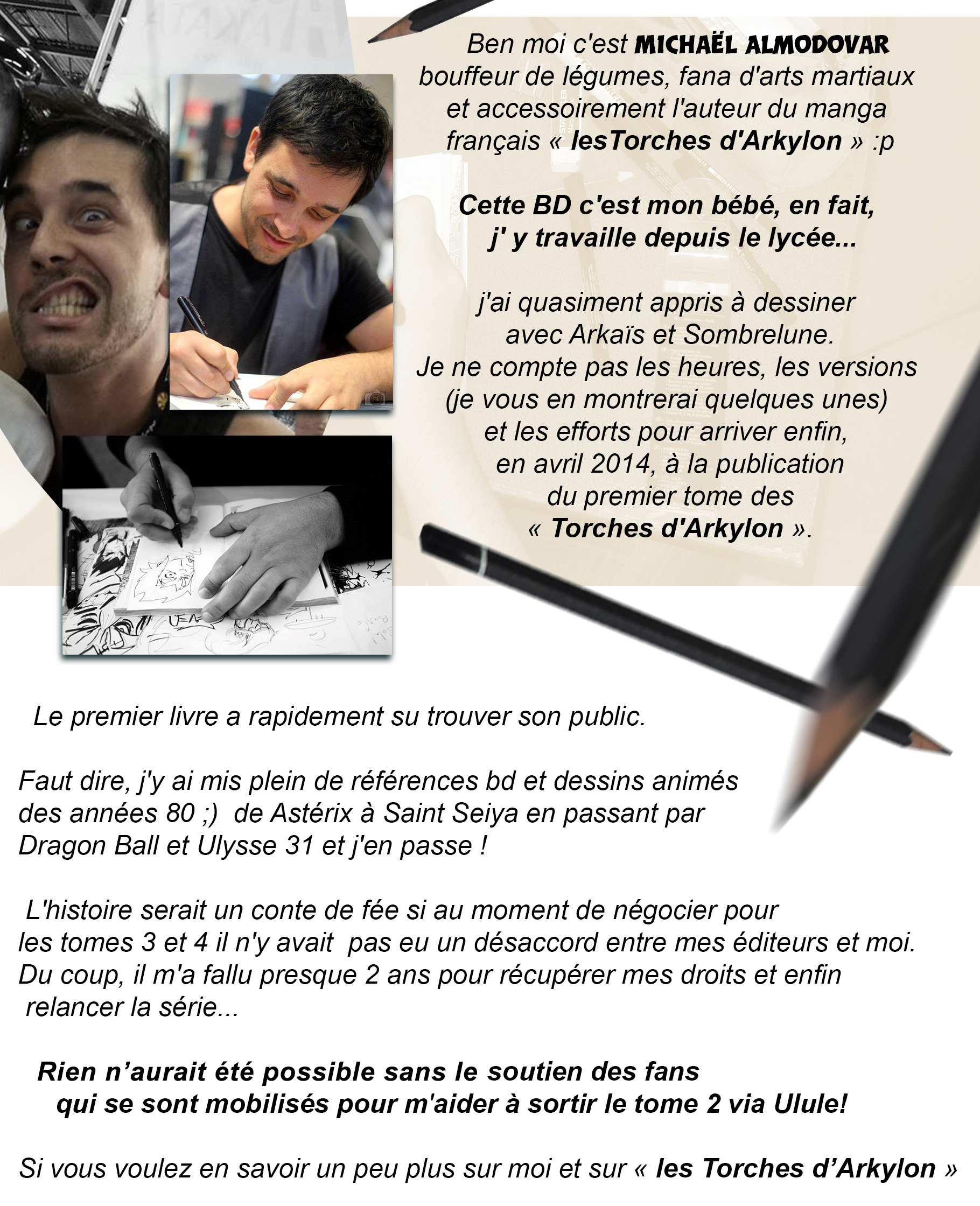 Les Torches d'Arkylon tome 5 - Ulule