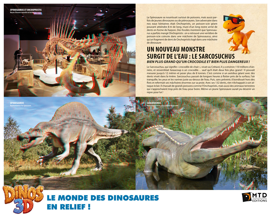 DINOS 3D : Livre en RELIEF pour les enfants de 6 à 99 ans ! - Ulule