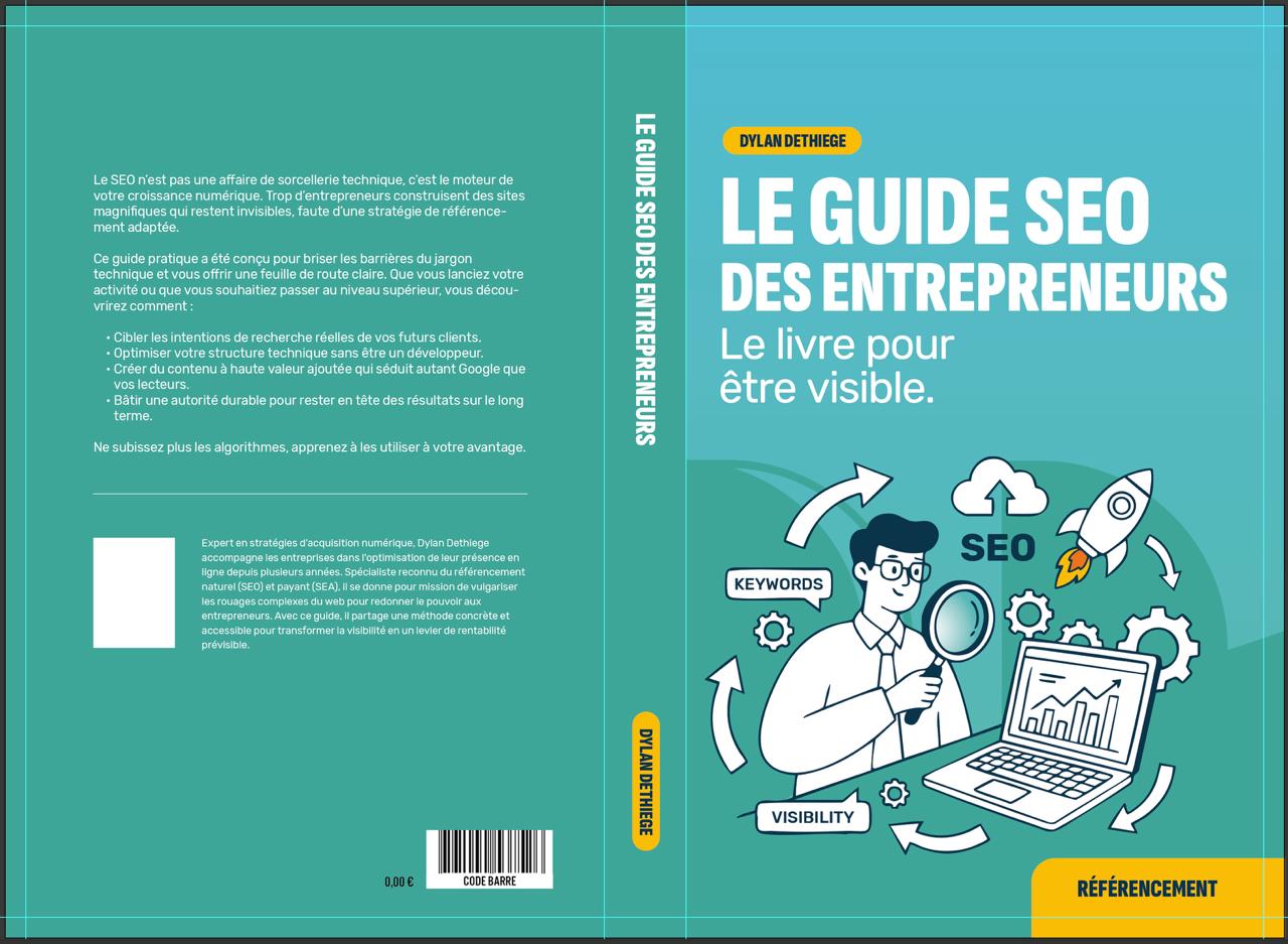 Le guide SEO des entrepreneurs - Le livre pour être visible - Ulule
