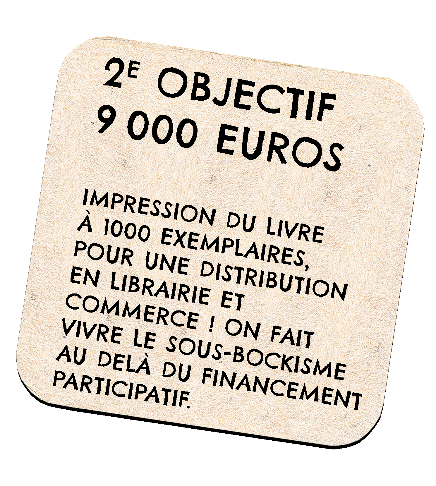 SOUS-BOCK BOOK - Ulule