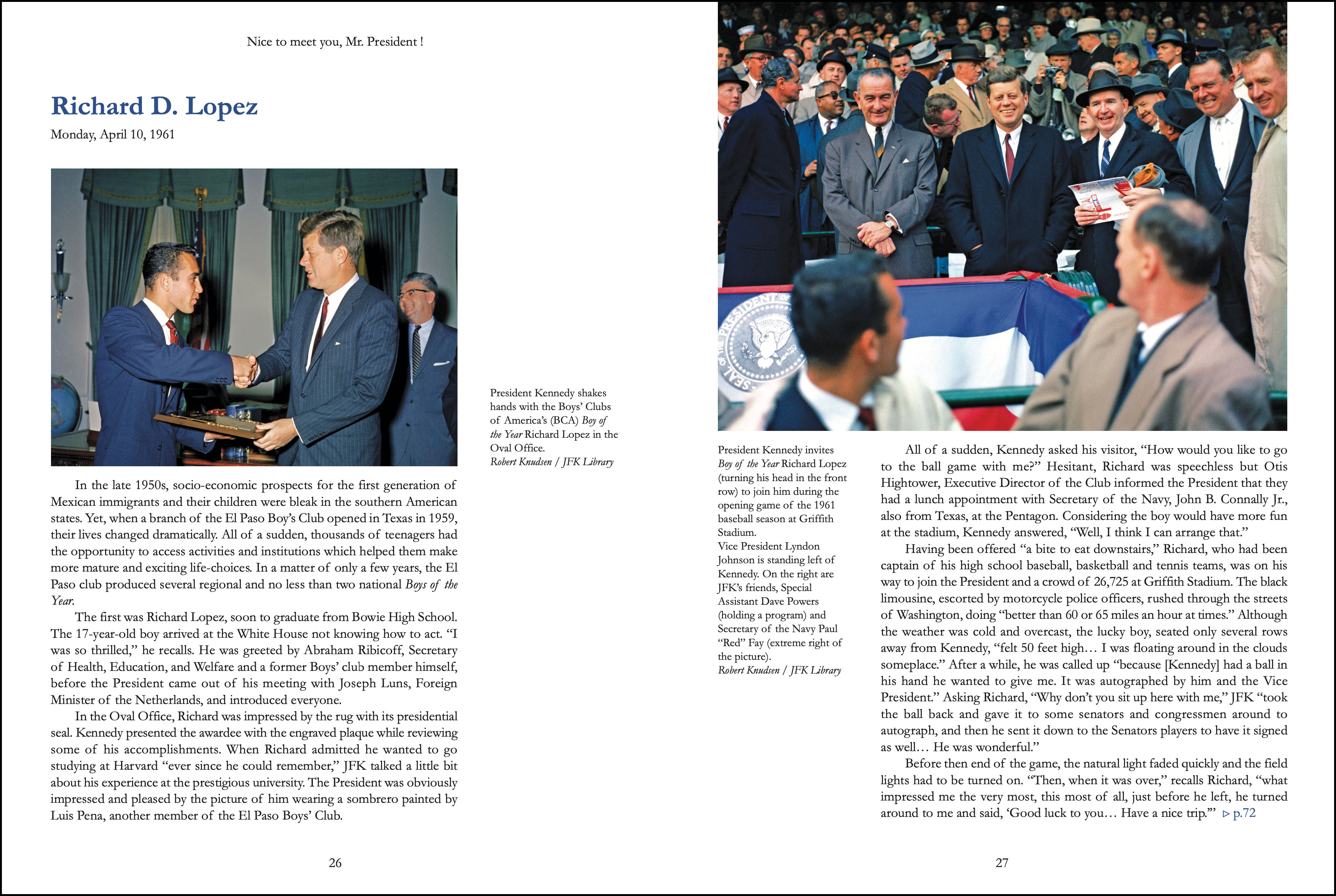 Rencontres avec le Président Kennedy - Ulule