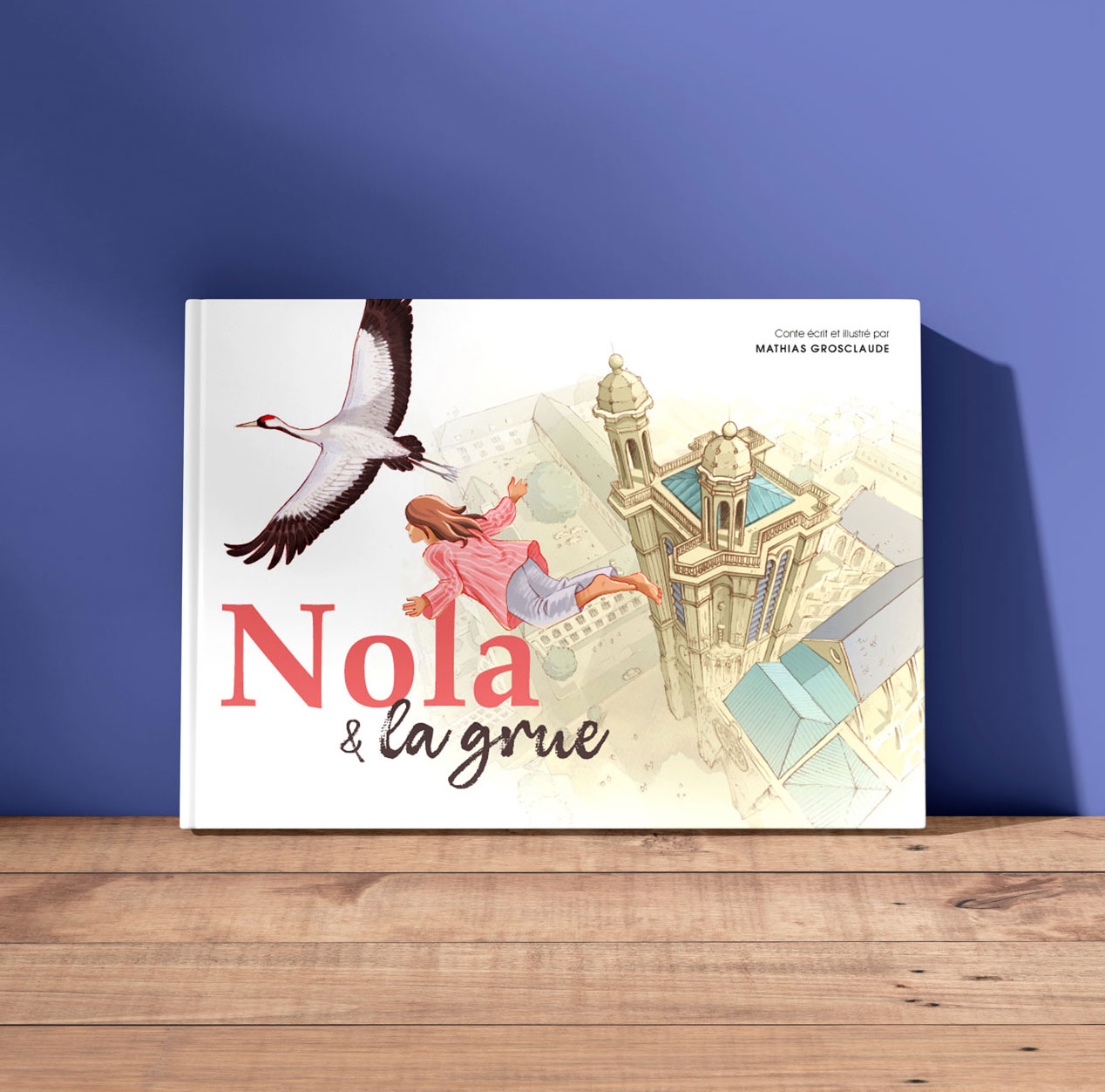 Conte illustré Nola & la Grue - Ulule