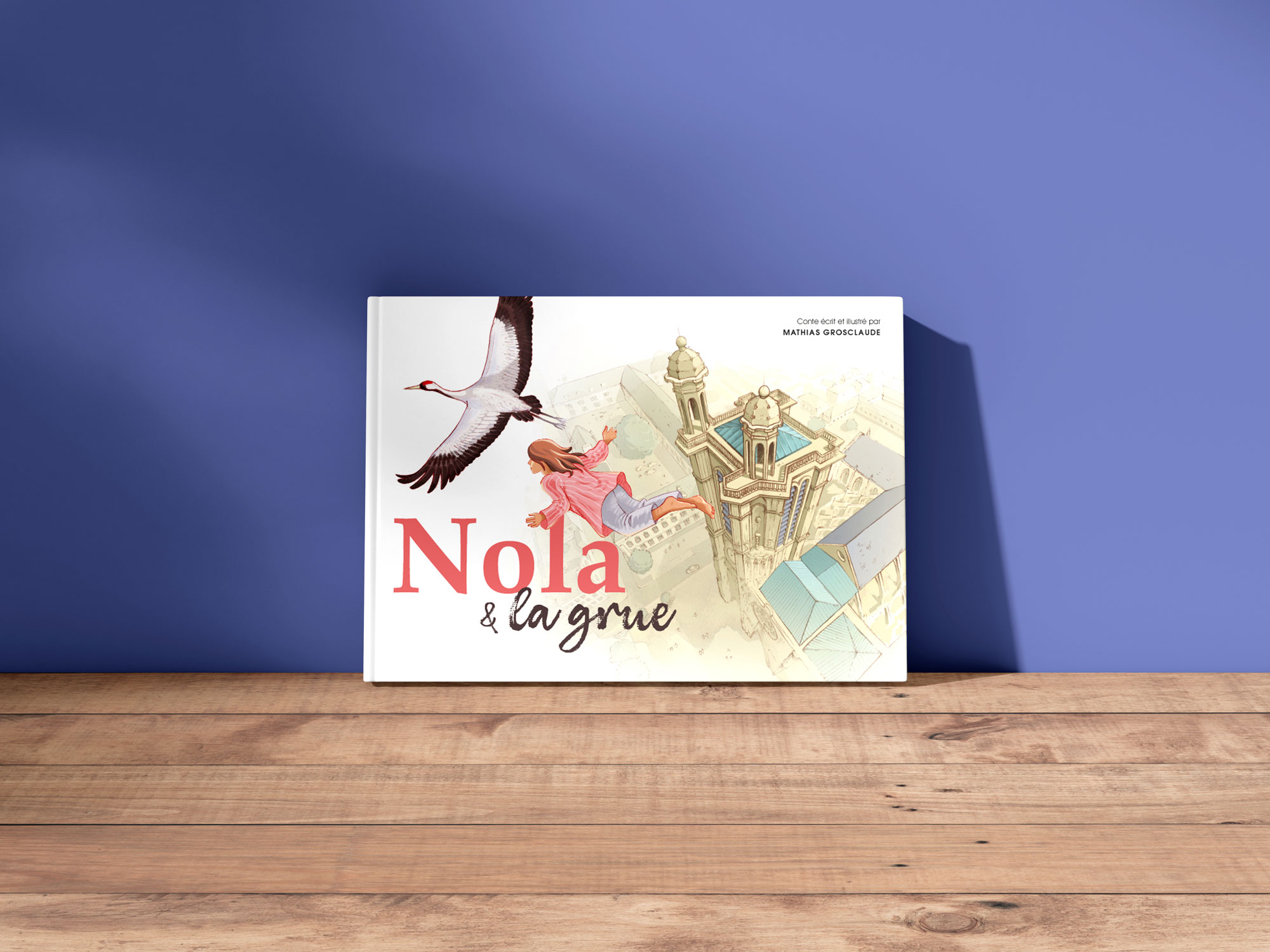 Conte illustré Nola & la Grue - Ulule