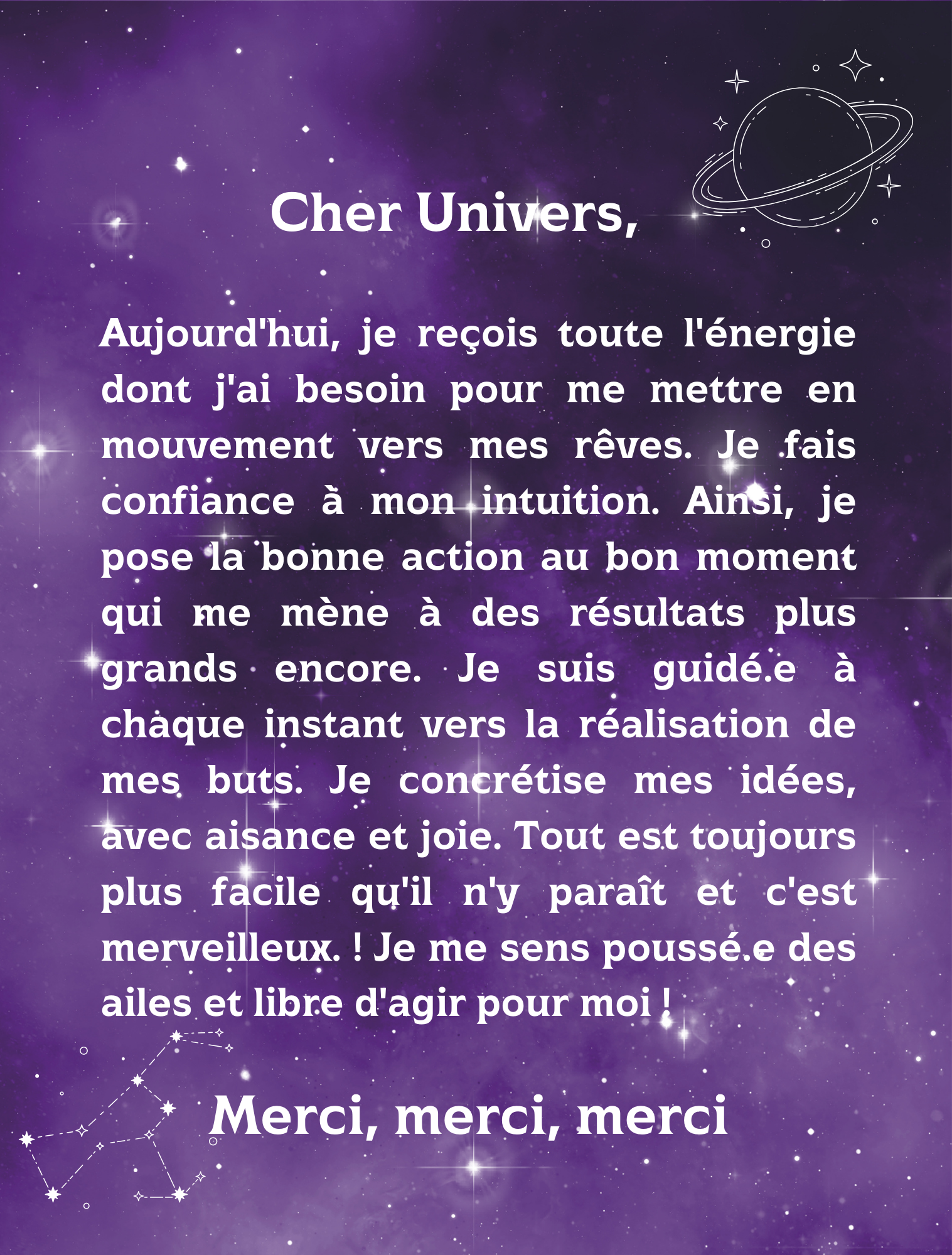 MESSAGES à L'UNIVERS - Ulule