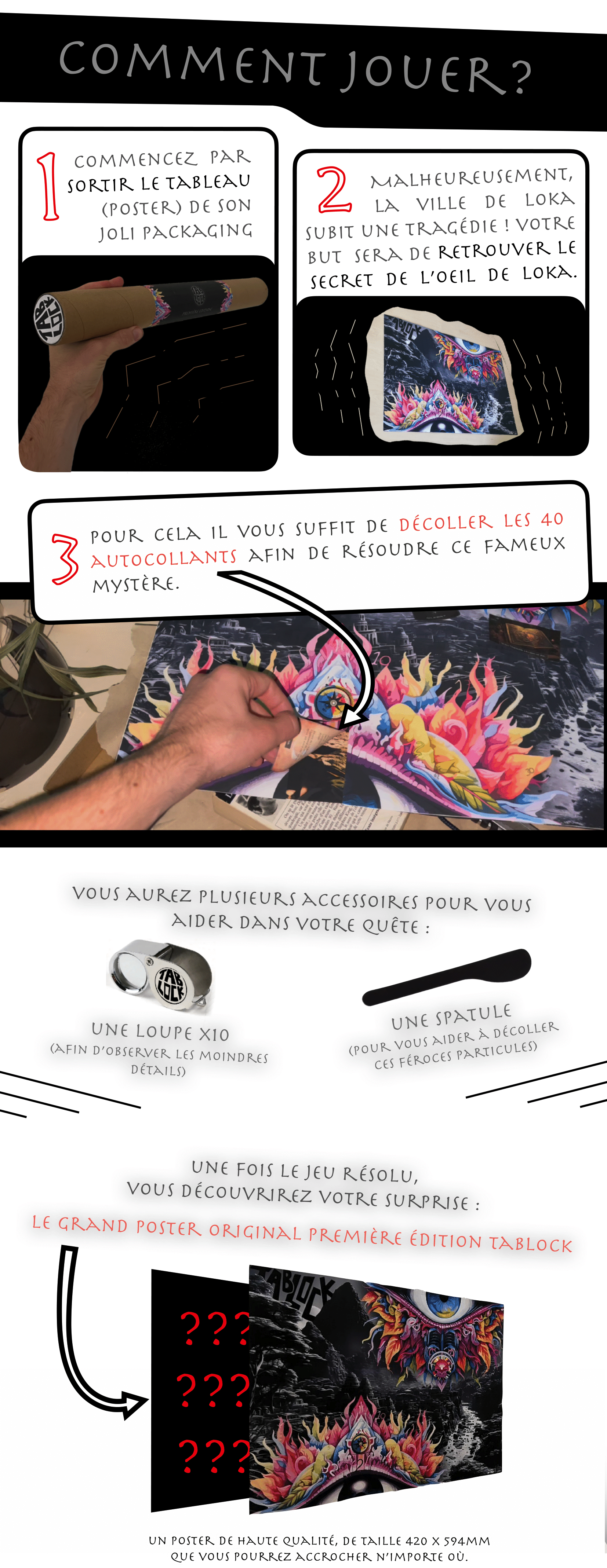 Tablock: Le premier jeu d'Escape Game en tableau à dévoiler