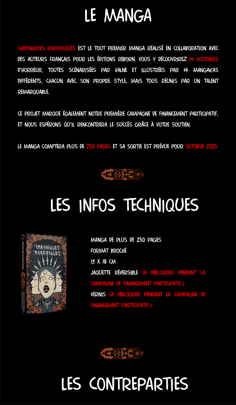 Chroniques Horrifiques - Ulule